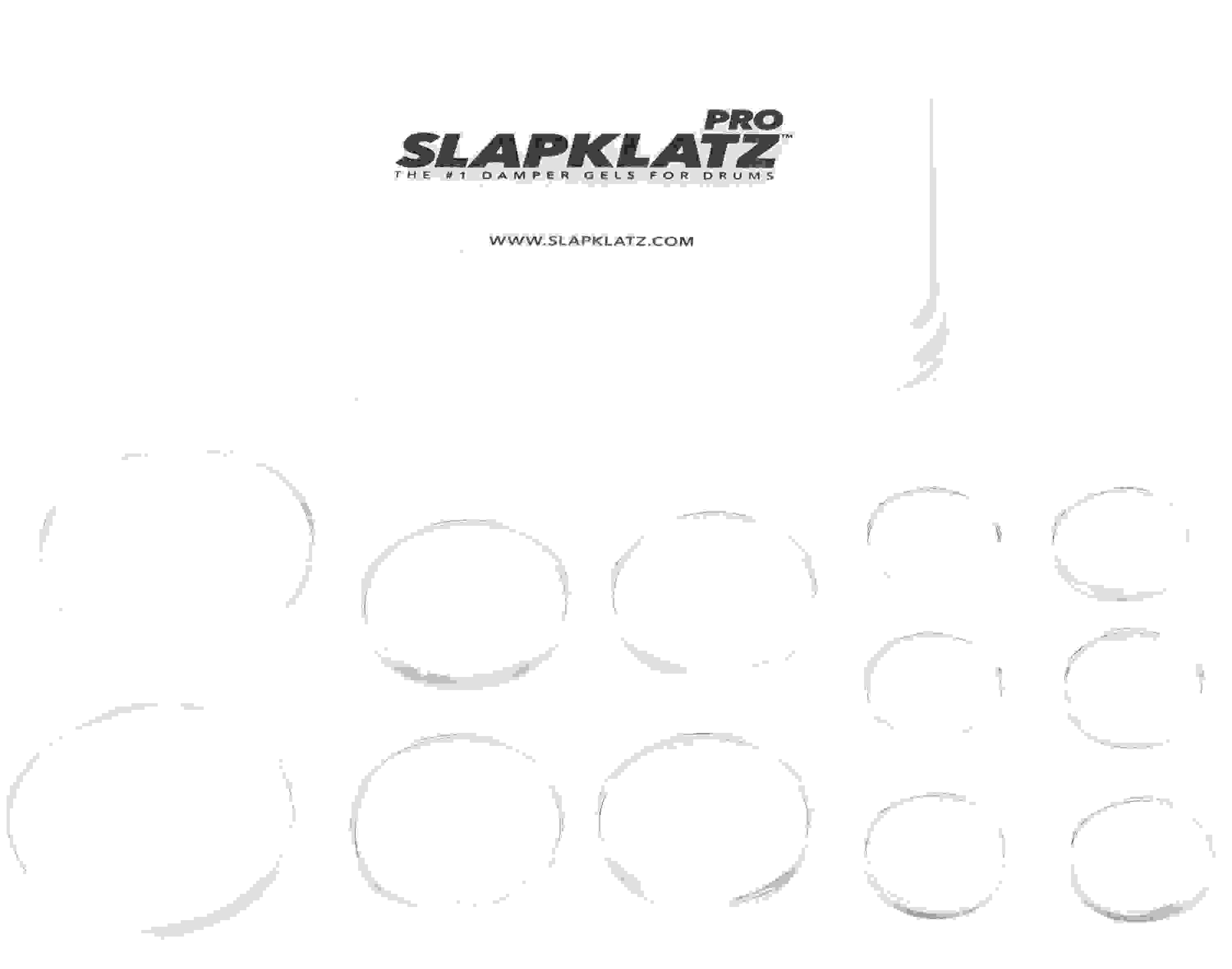 Slapklatz Slapklatz Pro Pack Damper Gels - 12-pack | Sweetwater