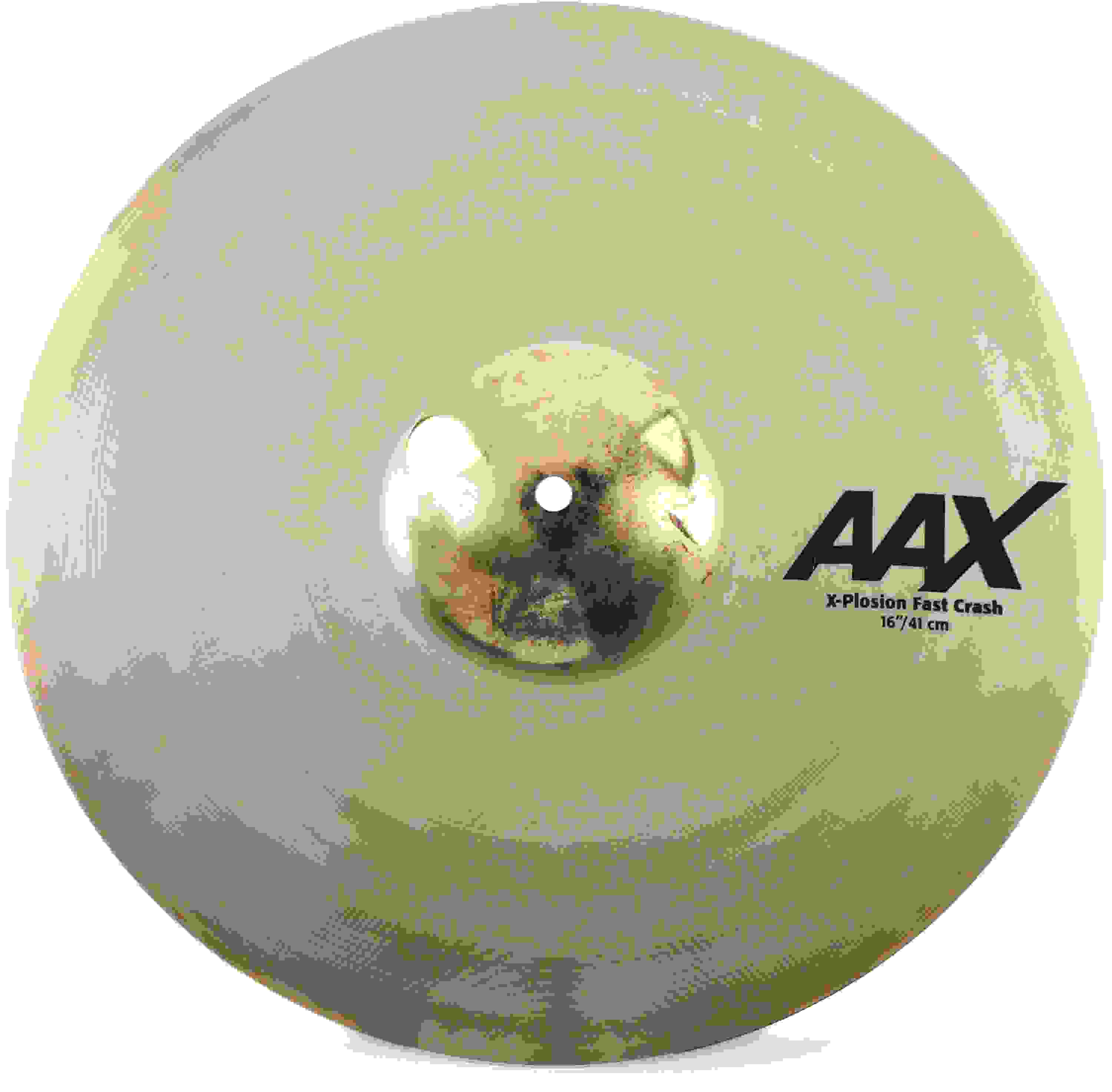 Sabian 16 inch AAX X-Plosion Fast Crash Cymbal - Brilliant Finish | Sweetwater