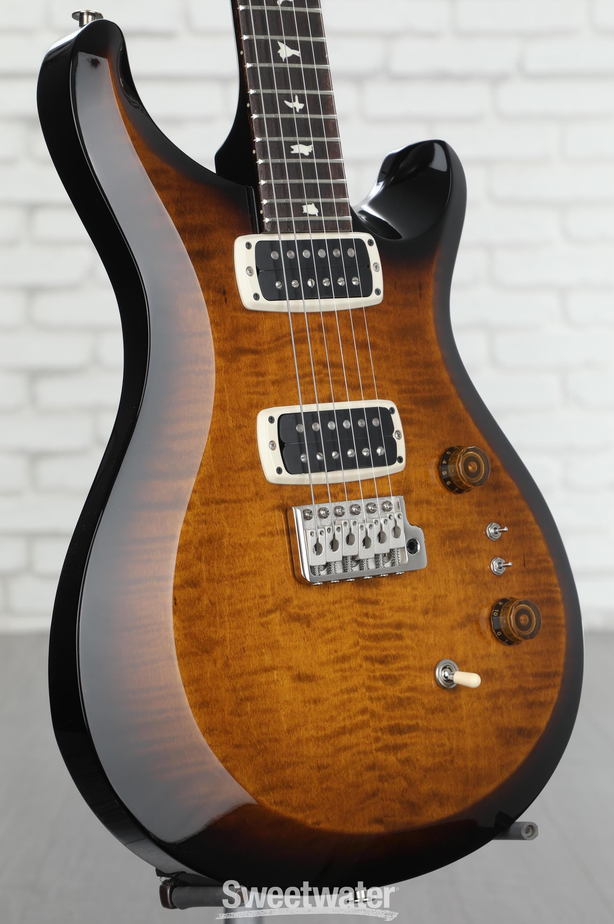 PRS S2 Custom 24-08 Electric Guitar - Amber Smokeburst | Sweetwater