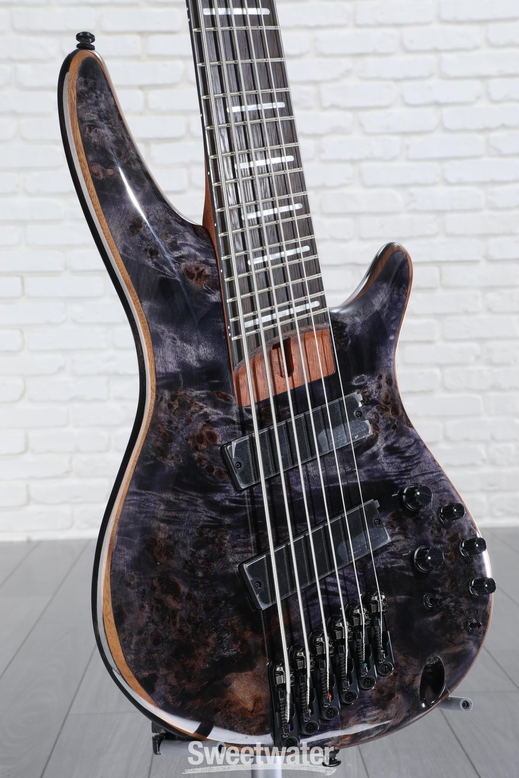 Ibanez Bass Workshop SRMS806 6-string Multi-scale Bass Guitar - Deep ...