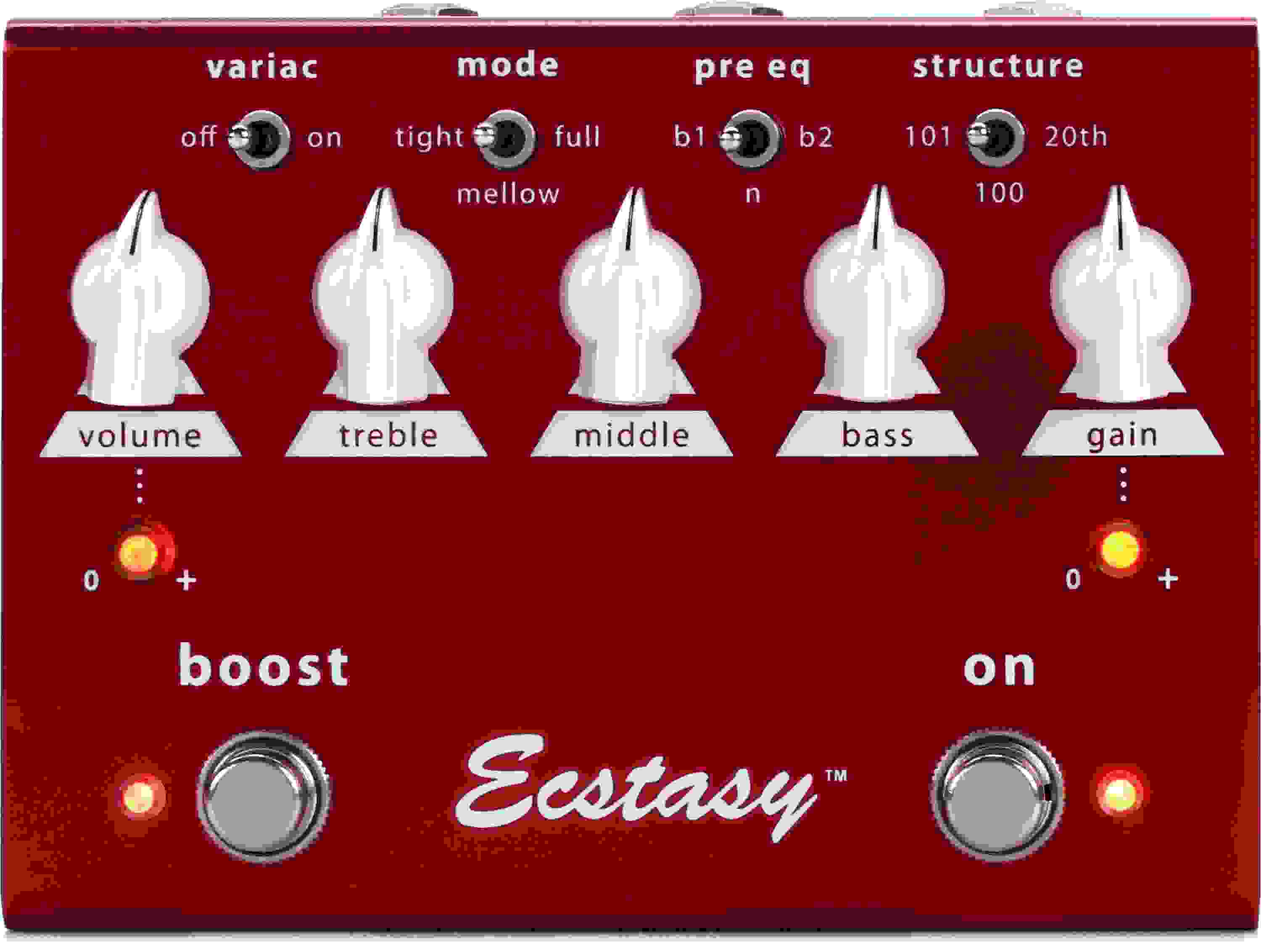 Bogner Ecstasy Red Overdrive Pedal | Sweetwater