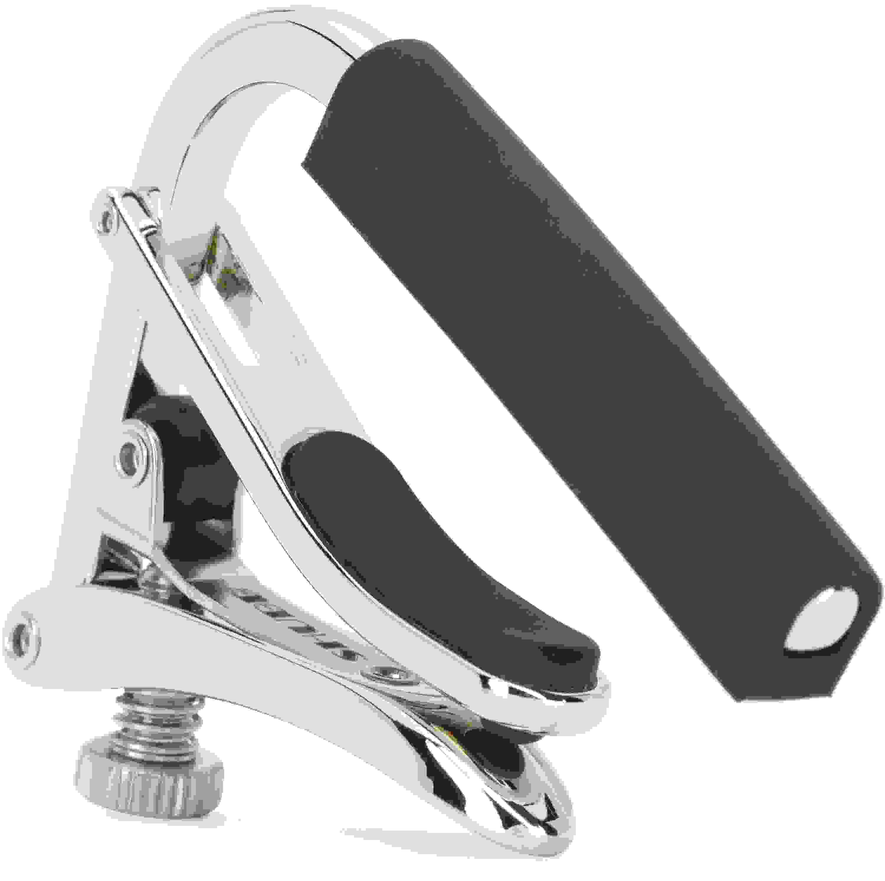 Shubb C1 Standard Capo for Steel String Guitar - Polished Nickel | Sweetwater