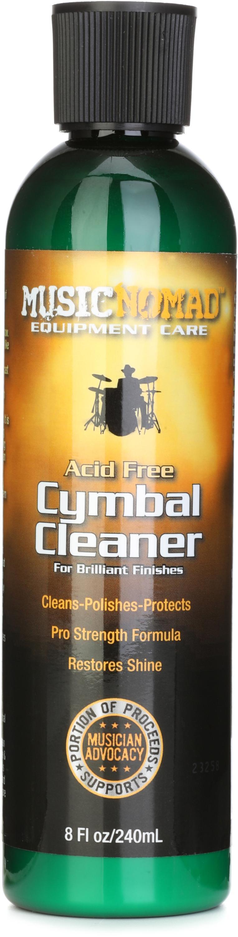 MusicNomad Cymbal Cleaner - Cleans, Polishes & Protects | Sweetwater