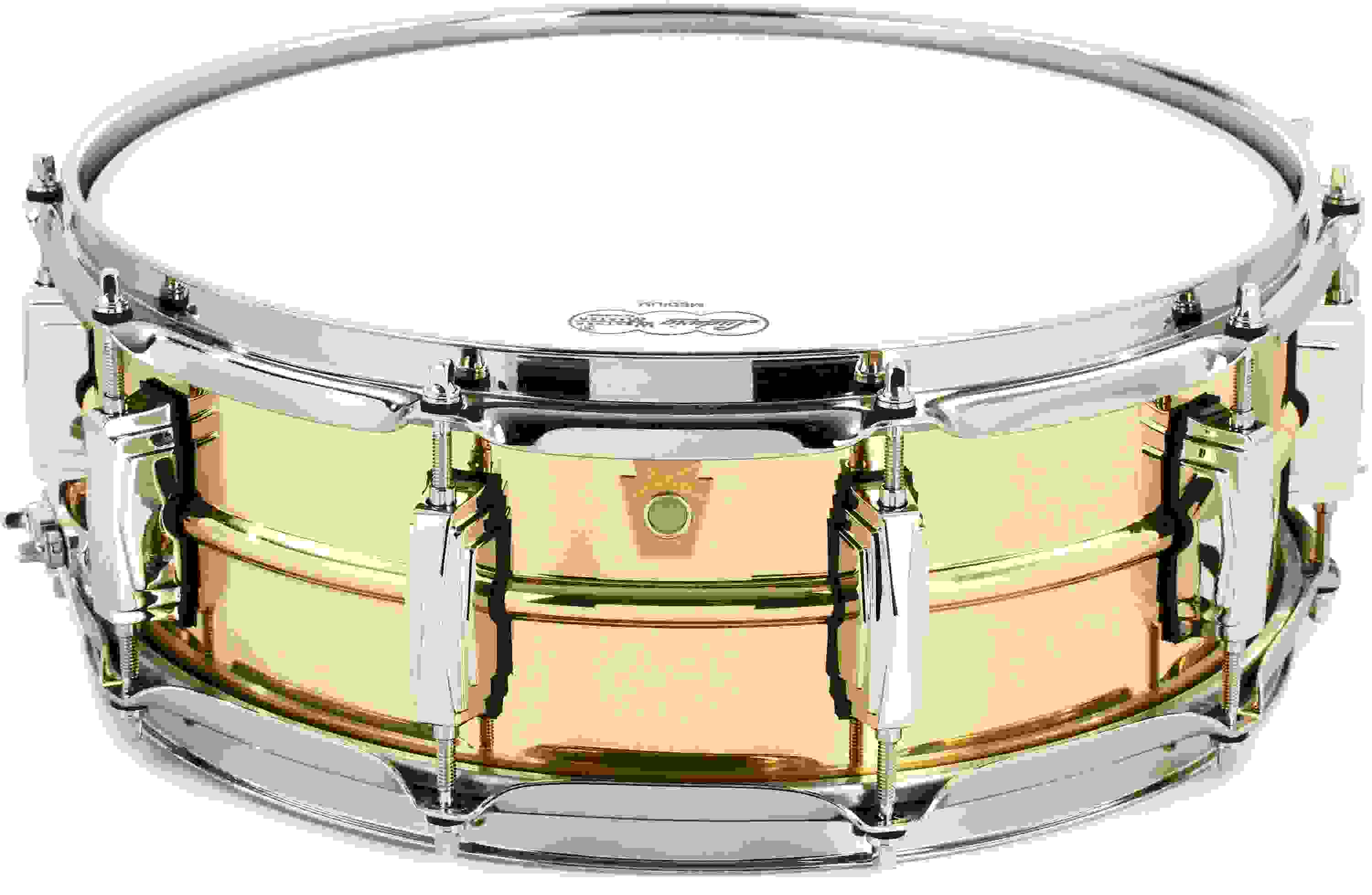 Ludwig "Super Brass" Snare Drum - 5 x 14-inch | Sweetwater