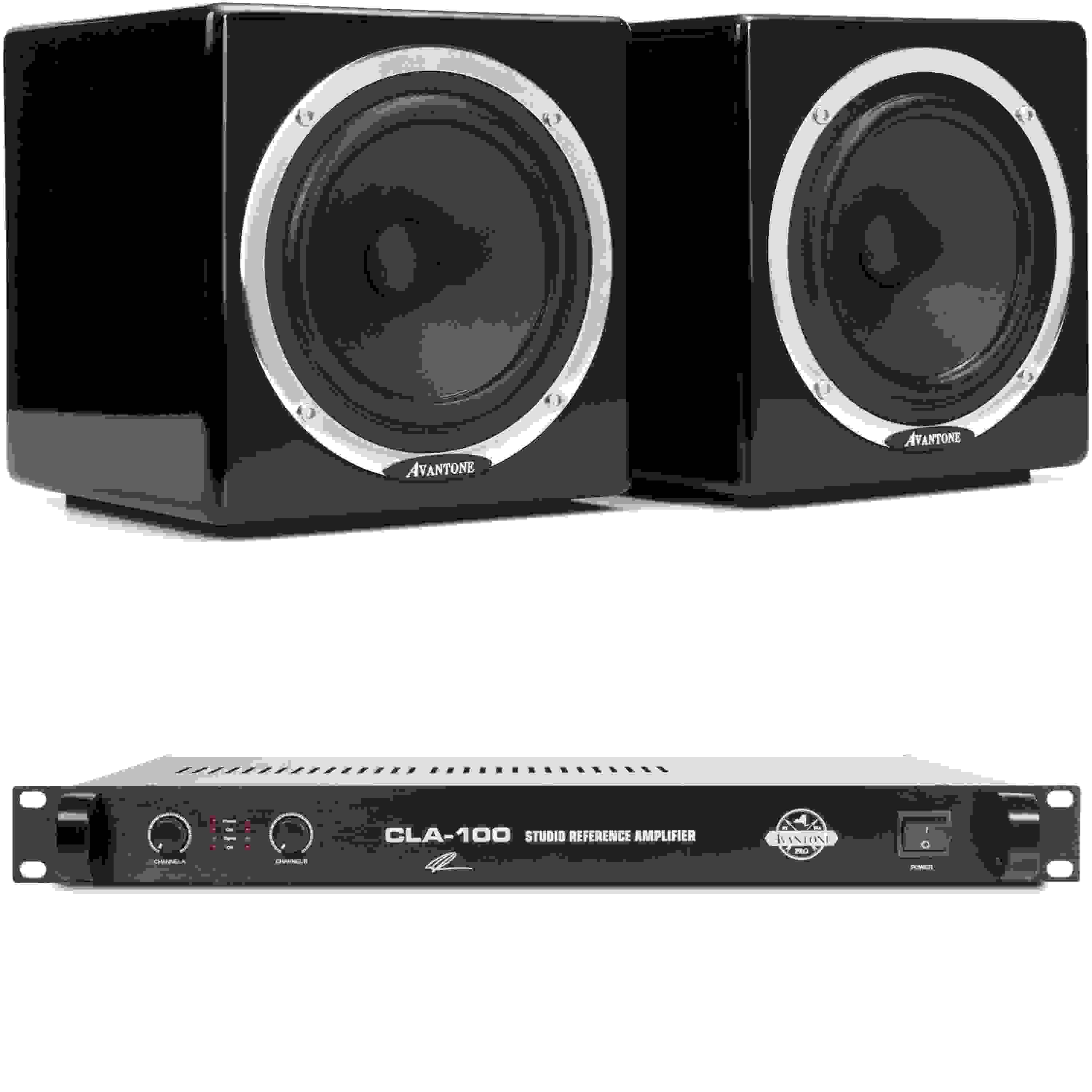 Avantone Pro MixCube Reference Monitors (Pair) with CLA100 Studio ...
