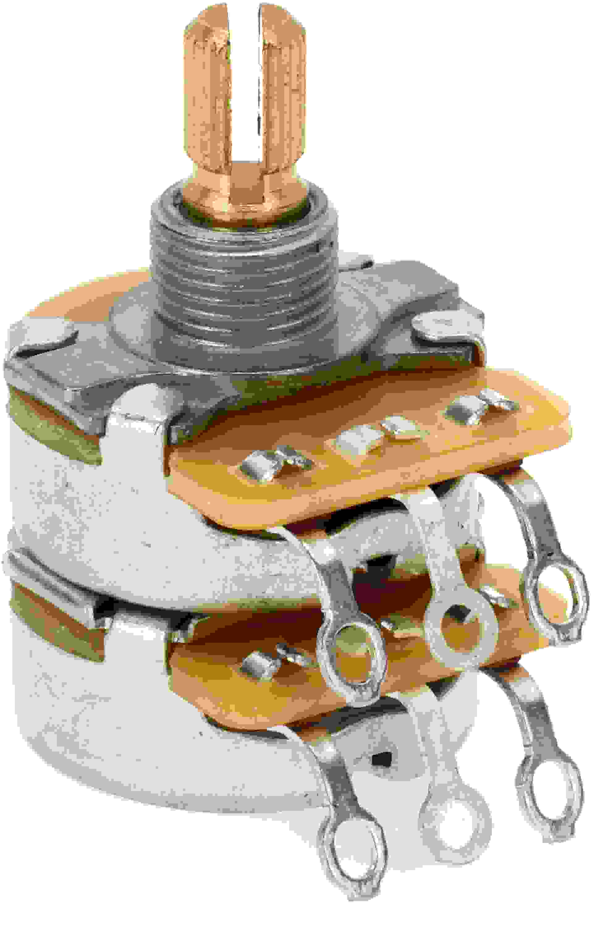 Fender Dual 500k/250k Split Shaft Potentiometer | Sweetwater