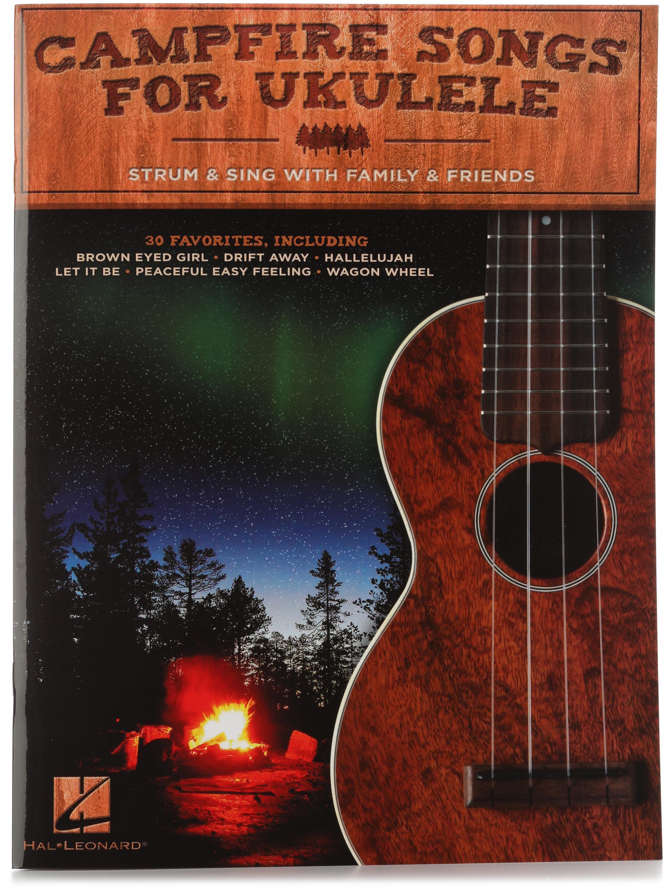 Hal Leonard Print Campfire Songs for Ukulele Song Book | Sweetwater