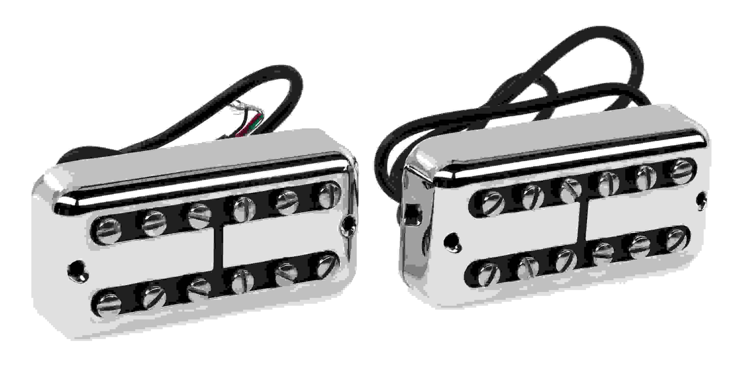 Mojotone Classic Mojo'Tron Filtertron Humbucker 2-piece Pickup Set - Chrome Covers | Sweetwater