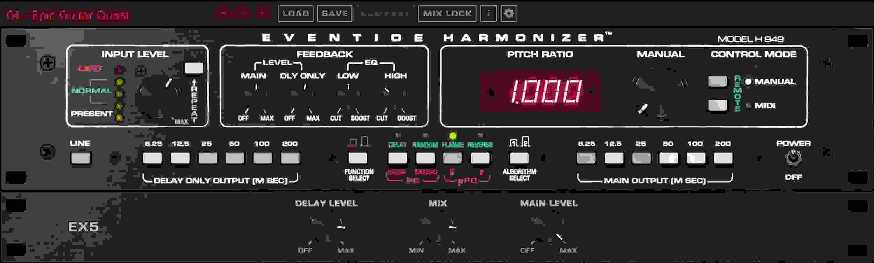 Eventide H949 Harmonizer Plug-in | Sweetwater