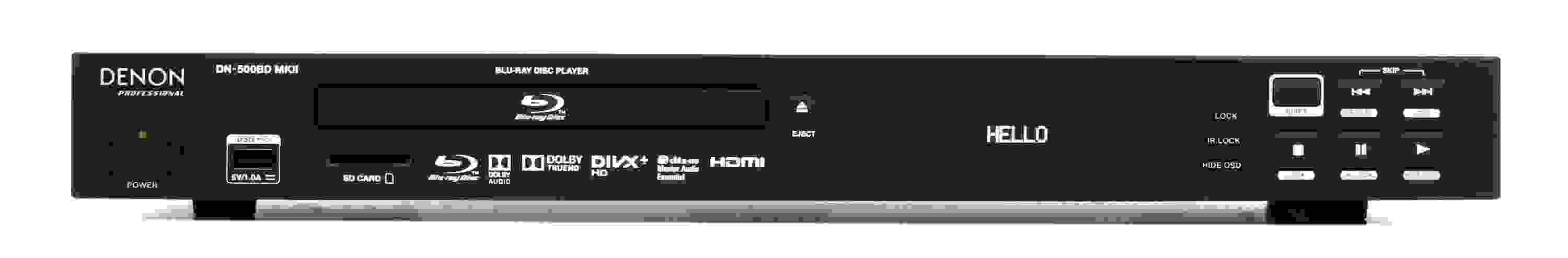 Denon Professional DN-500BD MKII Blu-Ray Disc Player | Sweetwater