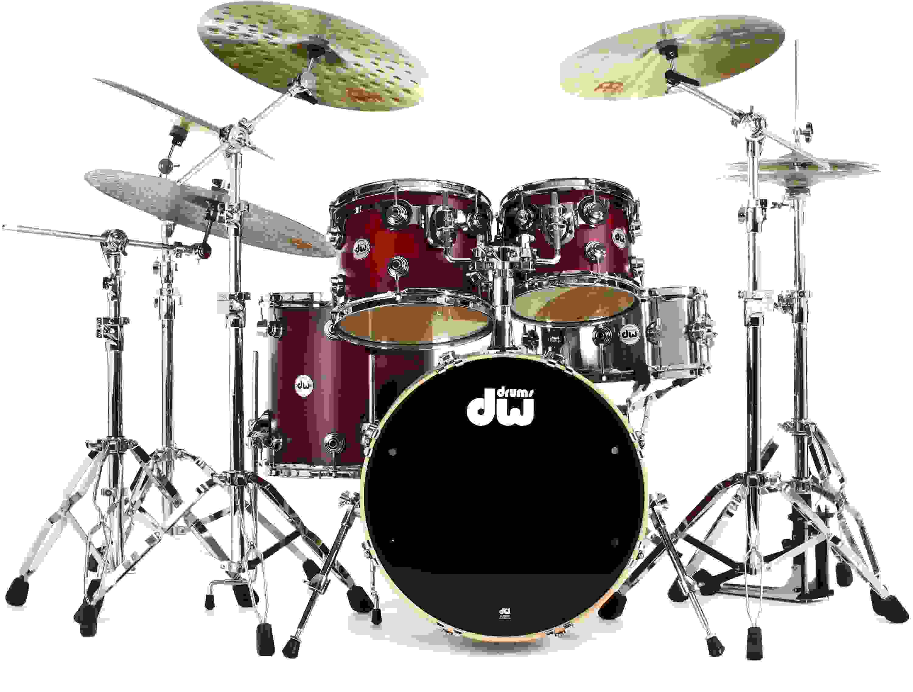 DW Collector's Series Satin Oil 4-piece Shell Pack - Cherry | Sweetwater