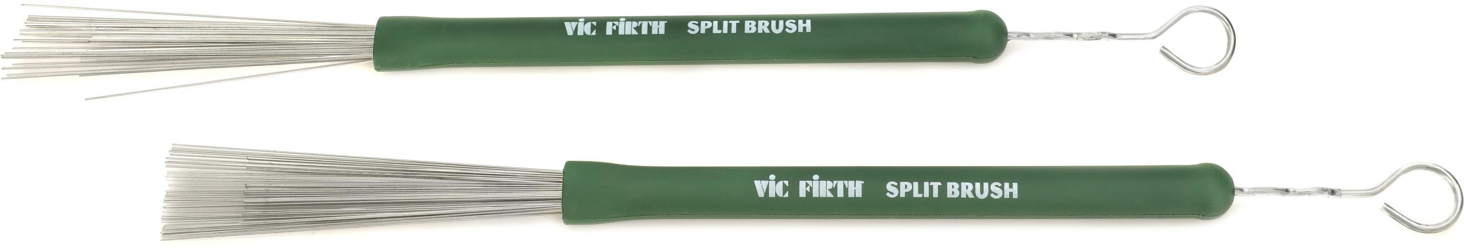 Vic Firth SB Split Brushes (pair) | Sweetwater