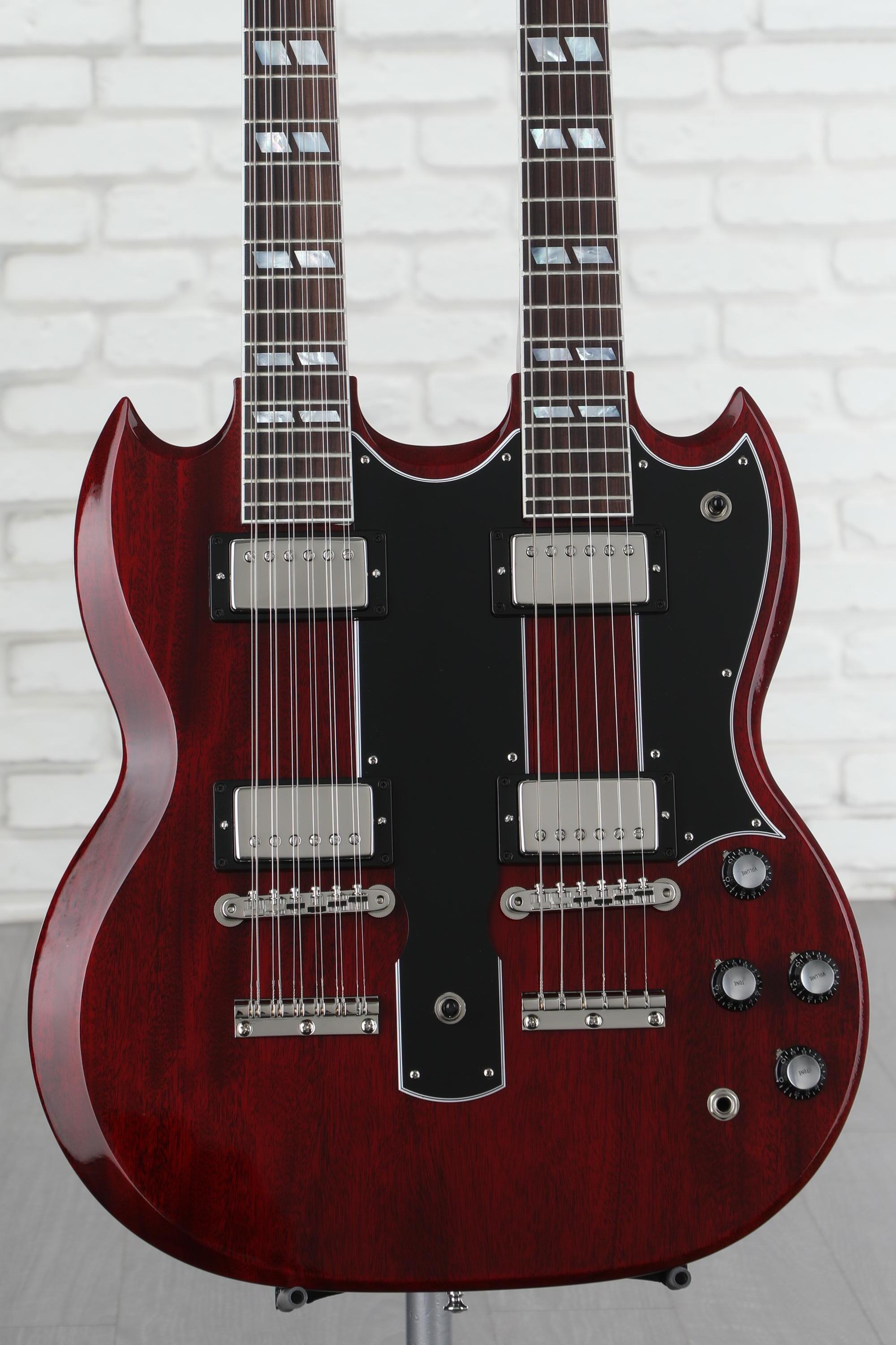 Gibson Custom EDS-1275 Doubleneck Electric Guitar - Cherry Red | Sweetwater