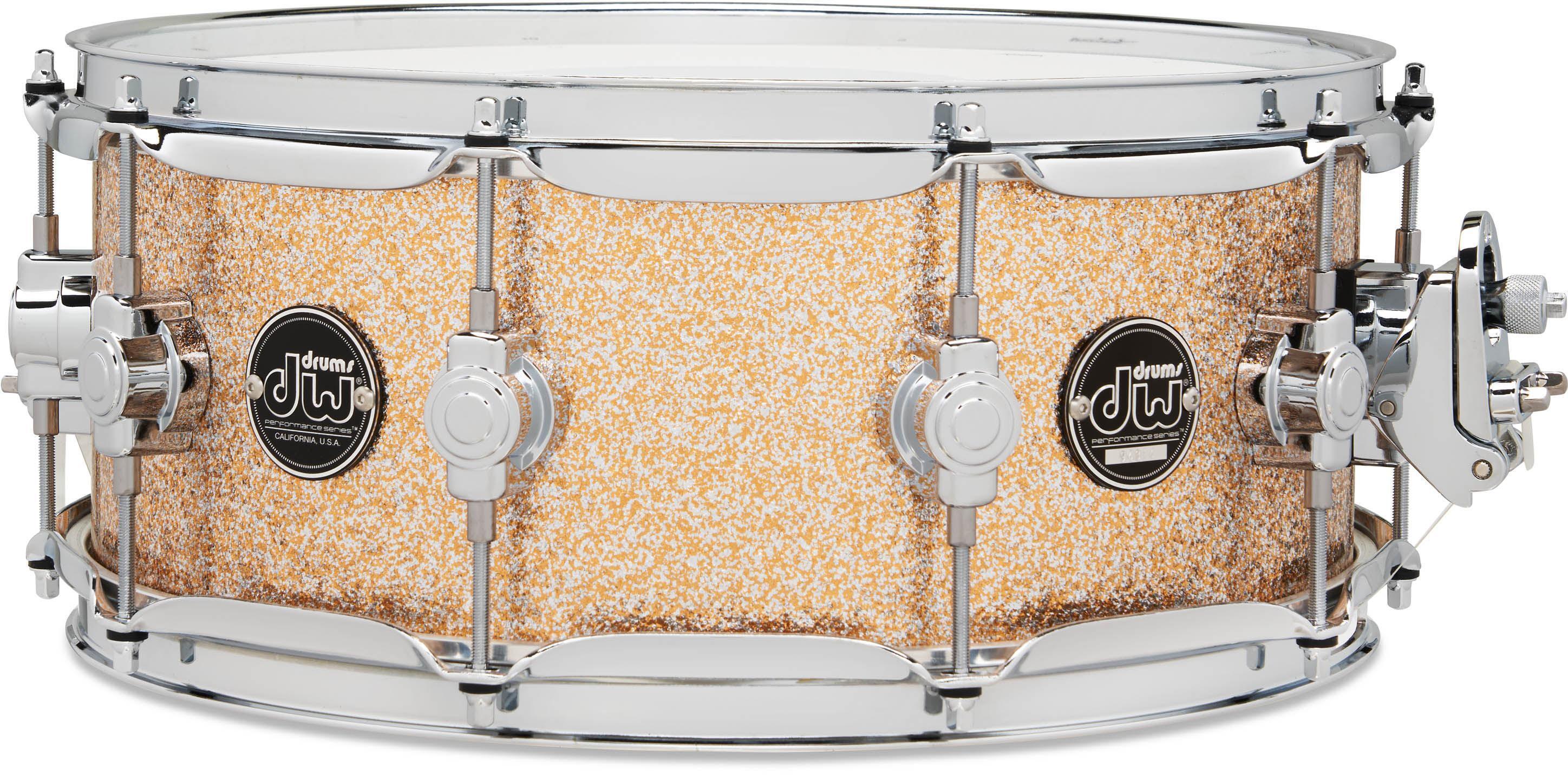 DW Performance Series Maple Snare Drum - 5.5 inch x 14 inch, Bermuda ...