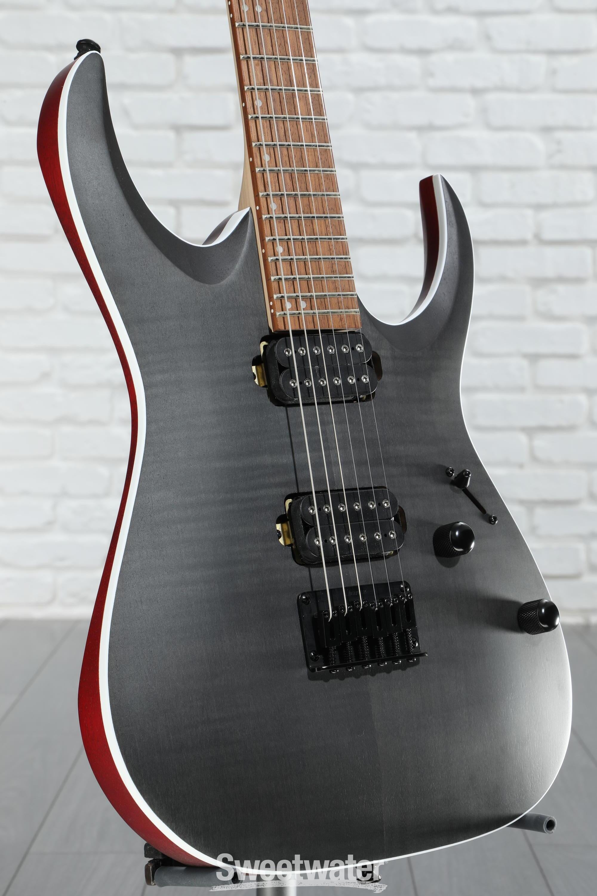 Ibanez Standard RGA42FM - Transparent Gray Flat | Sweetwater