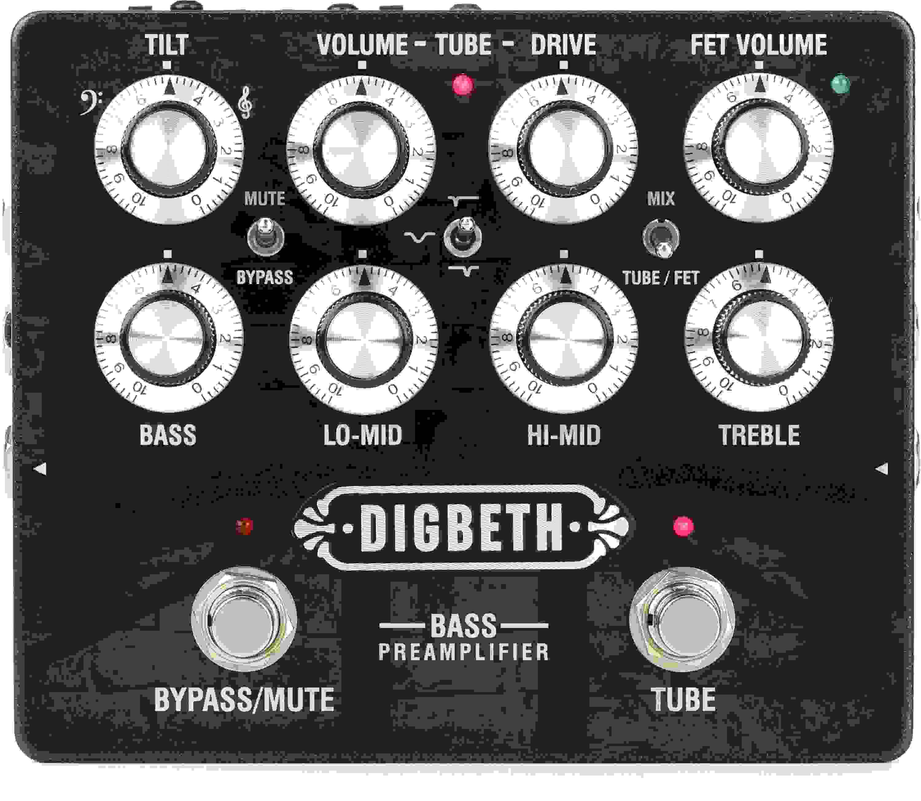 Laney Digbeth DB-Pre Bass Preamp Pedal | Sweetwater