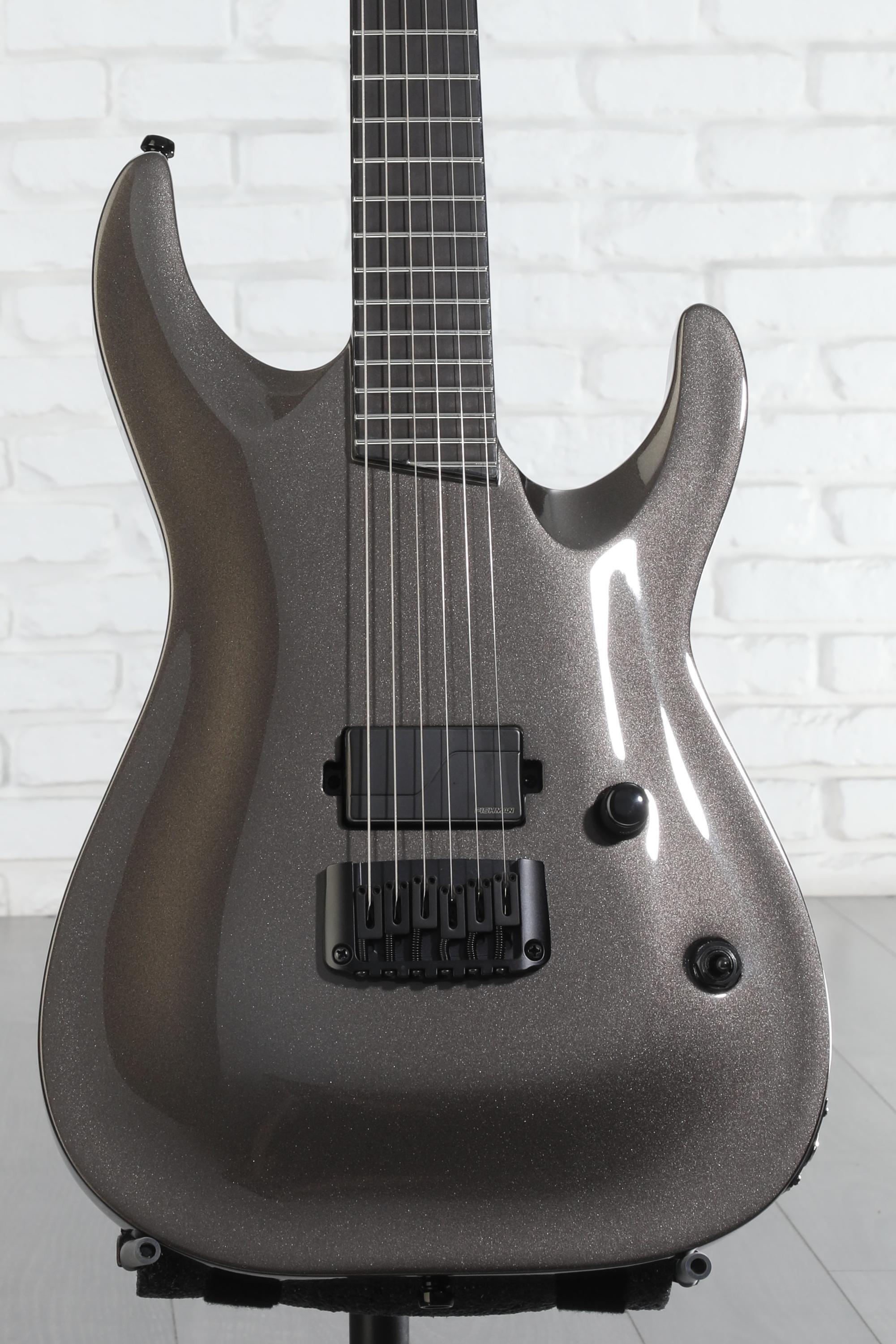 ESP LTD Mick Thomson MT-1 Signature Electric Guitar - Obsidian Metallic ...