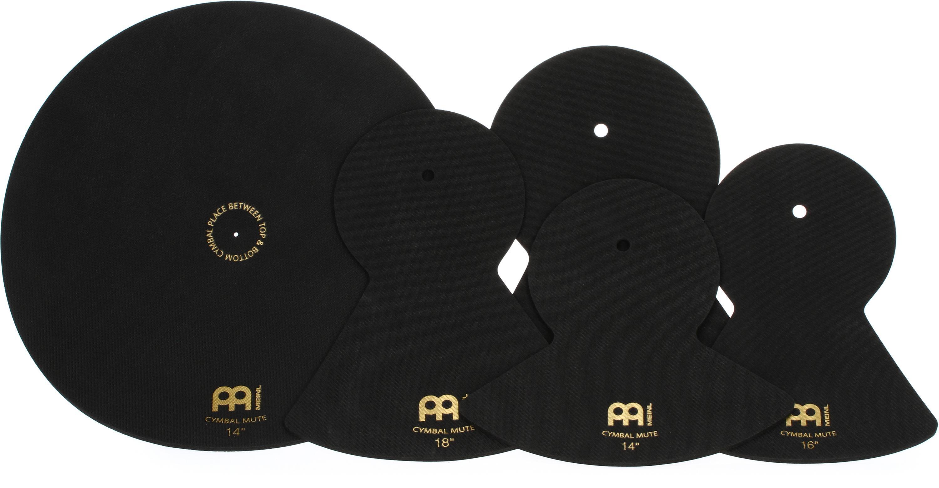 Meinl Cymbals Cymbal Mute Set - 14-, 16-, 18-, 20-inch | Sweetwater