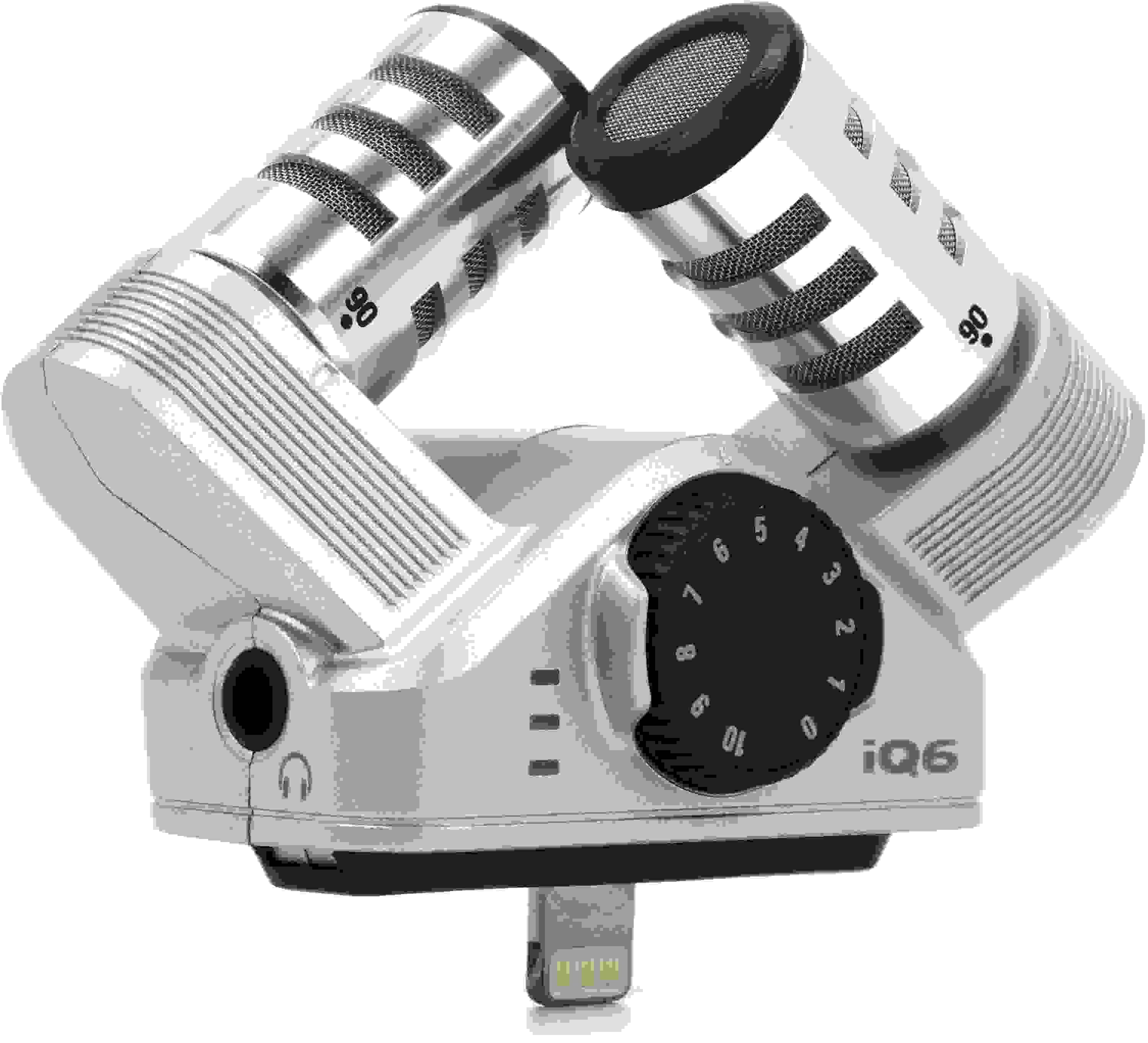 Zoom iQ6 Stereo XY Microphone for iOS | Sweetwater