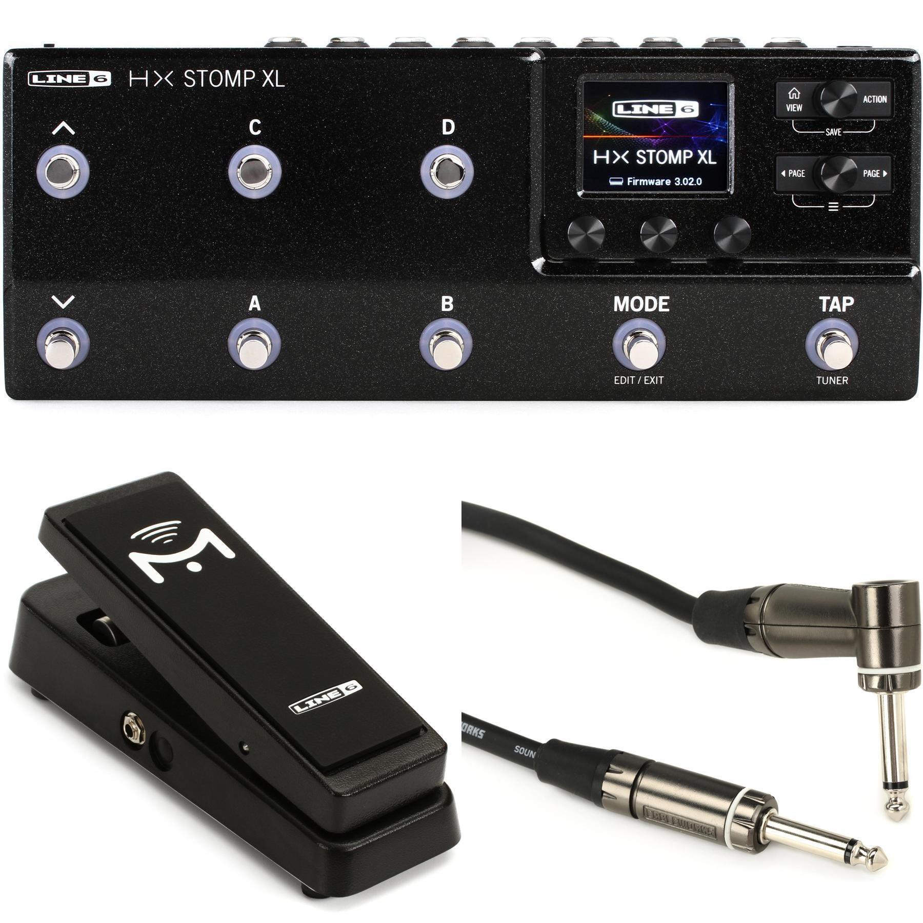 Line 6 HX Stomp XL Guitar Multi-effects Floor Processor and Mission Engineering EP1-L6 ...