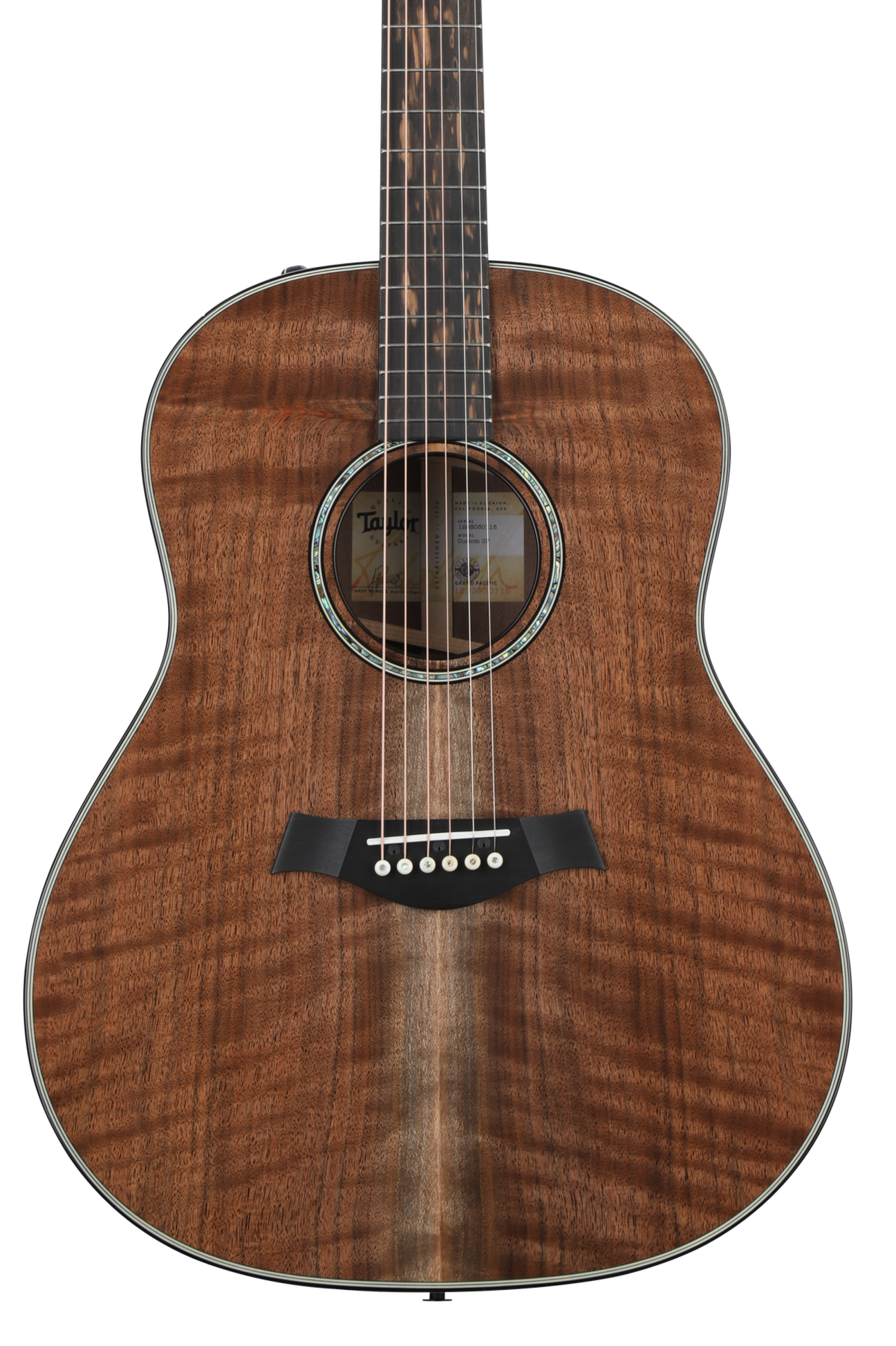 Taylor Custom Grand Pacific Walnut - Natural Walnut | Sweetwater