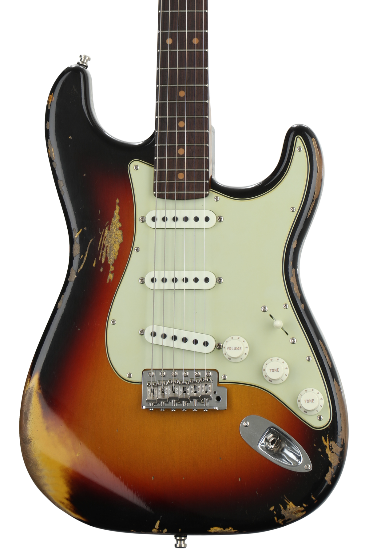 Fender Custom Shop GT11 Heavy Relic Stratocaster - 3-Tone Sunburst ...