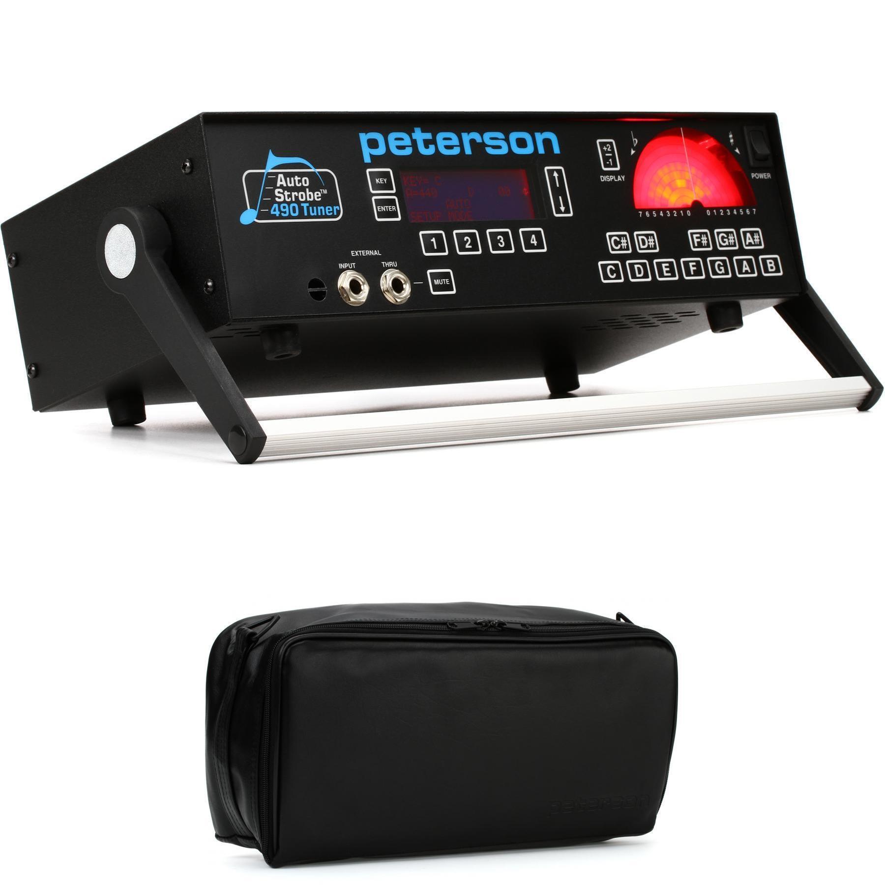 Peterson AutoStrobe 490 Mechanical Strobe Tuner with Case | Sweetwater
