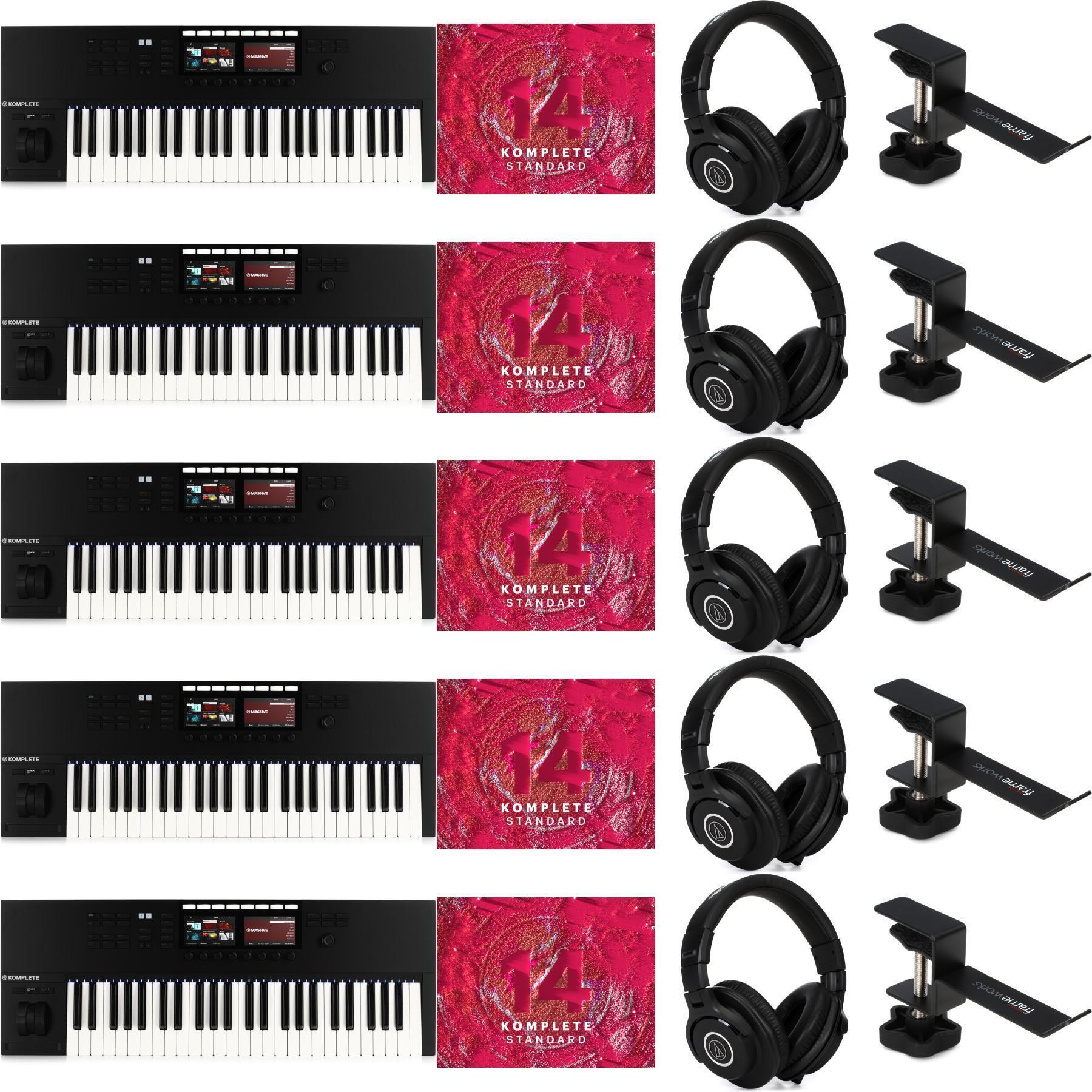 Native Instruments Komplete Kontrol S49 Smart Keyboard Controller and ...