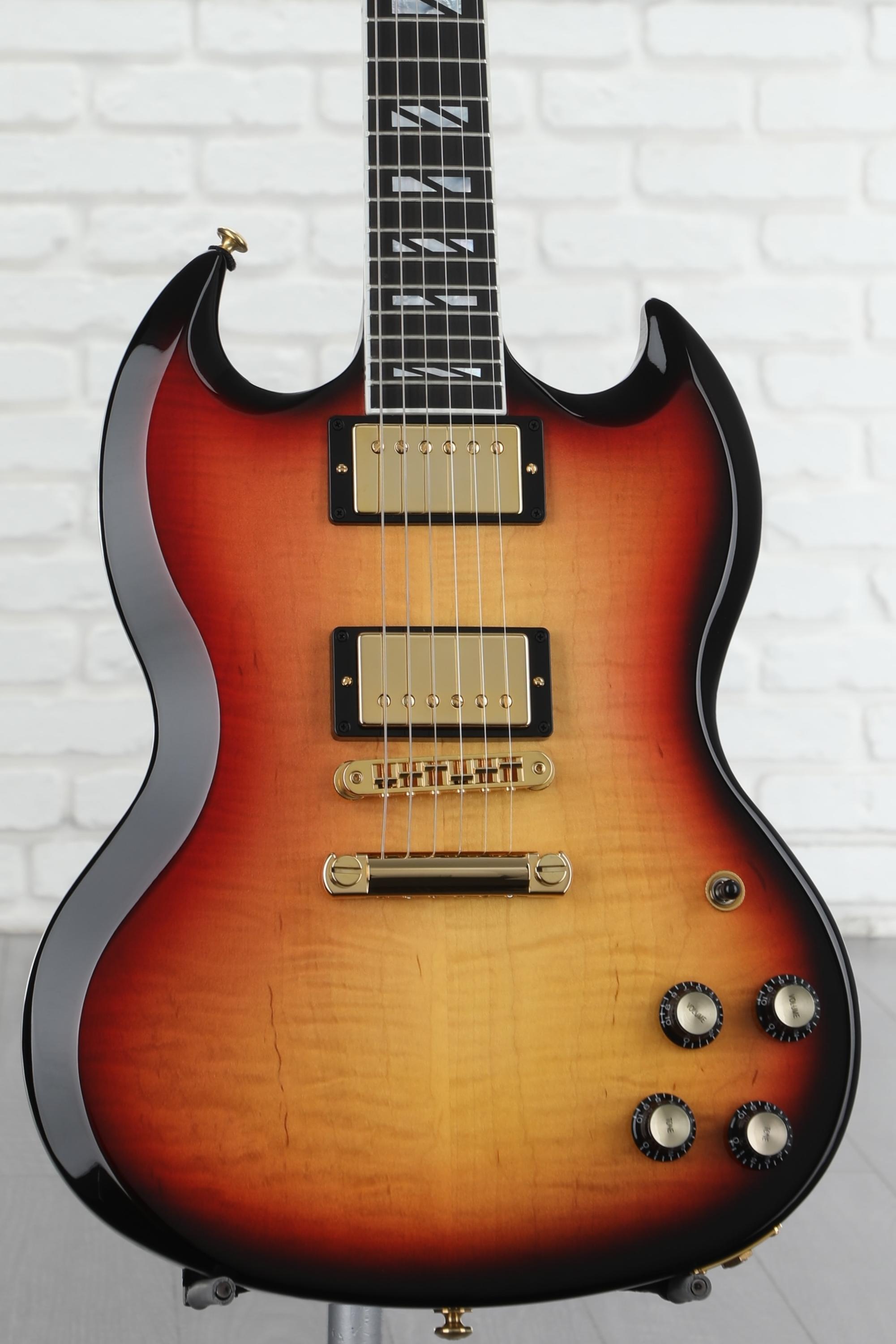 Gibson SG Supreme Electric Guitar - Fireburst | Sweetwater