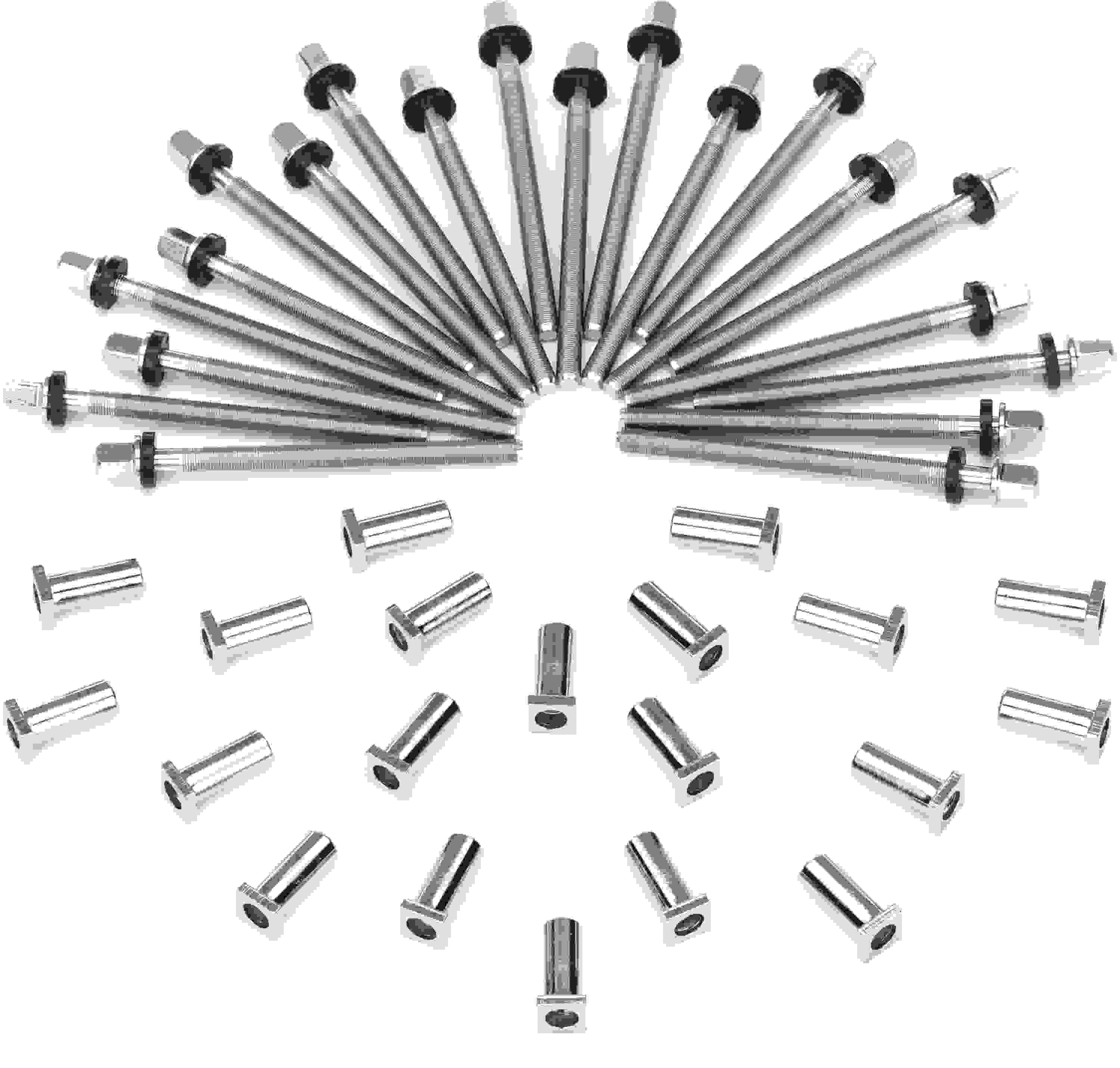 DW True Pitch 50 Tension Rods - 20-pack | Sweetwater