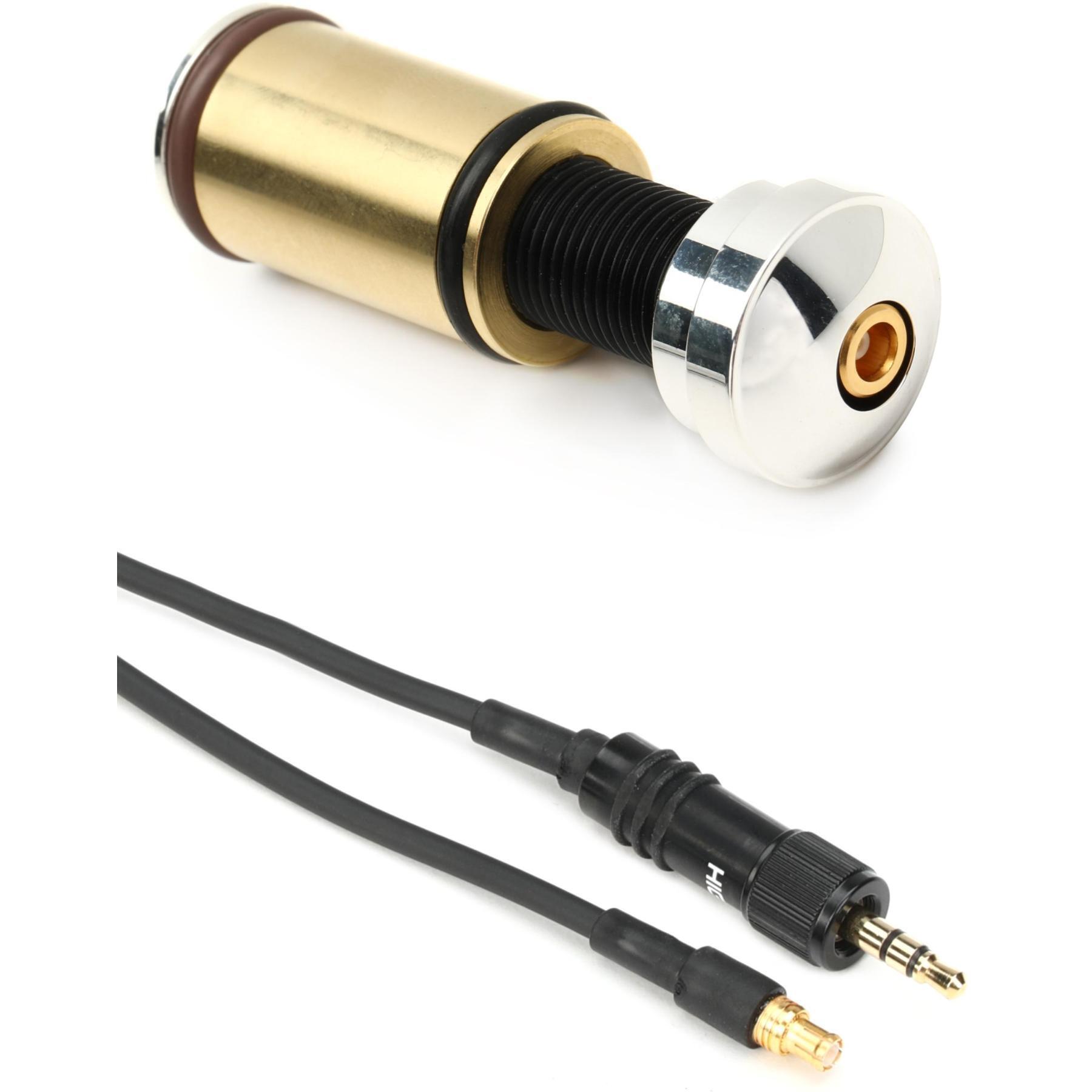 Tomasi MicroCork Flute Pickup with Sennheiser Wireless Cable | Sweetwater