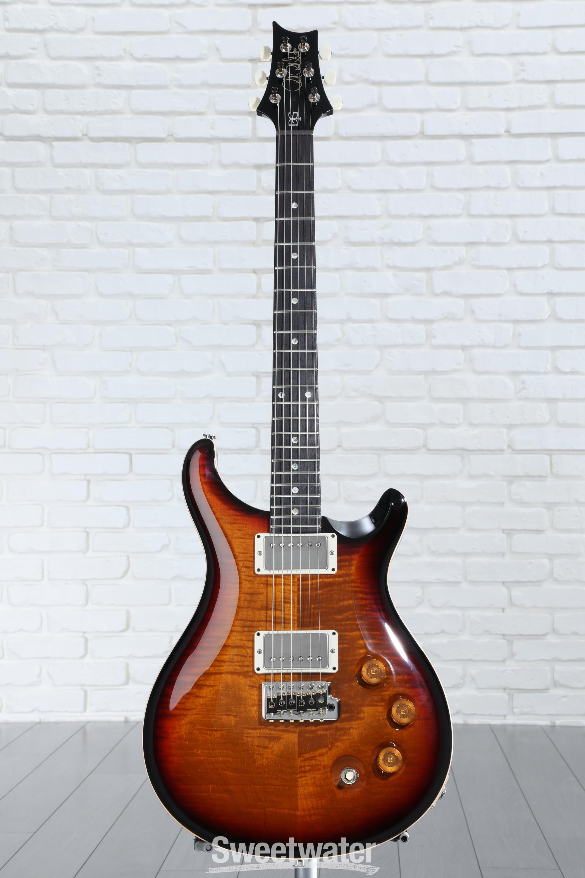 PRS DGT Electric Guitar with Moon Inlays - Tri-Color Sunburst | Sweetwater