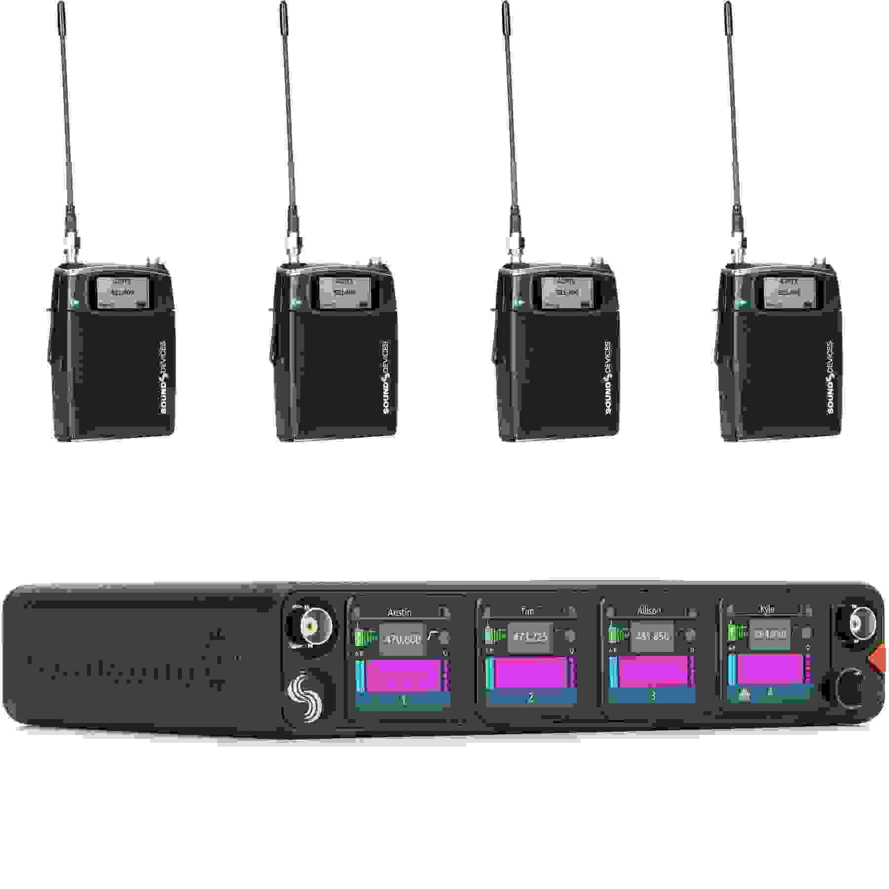 Sound Devices A20-Nexus Go 4-channel True Diversity Bodypack System ...