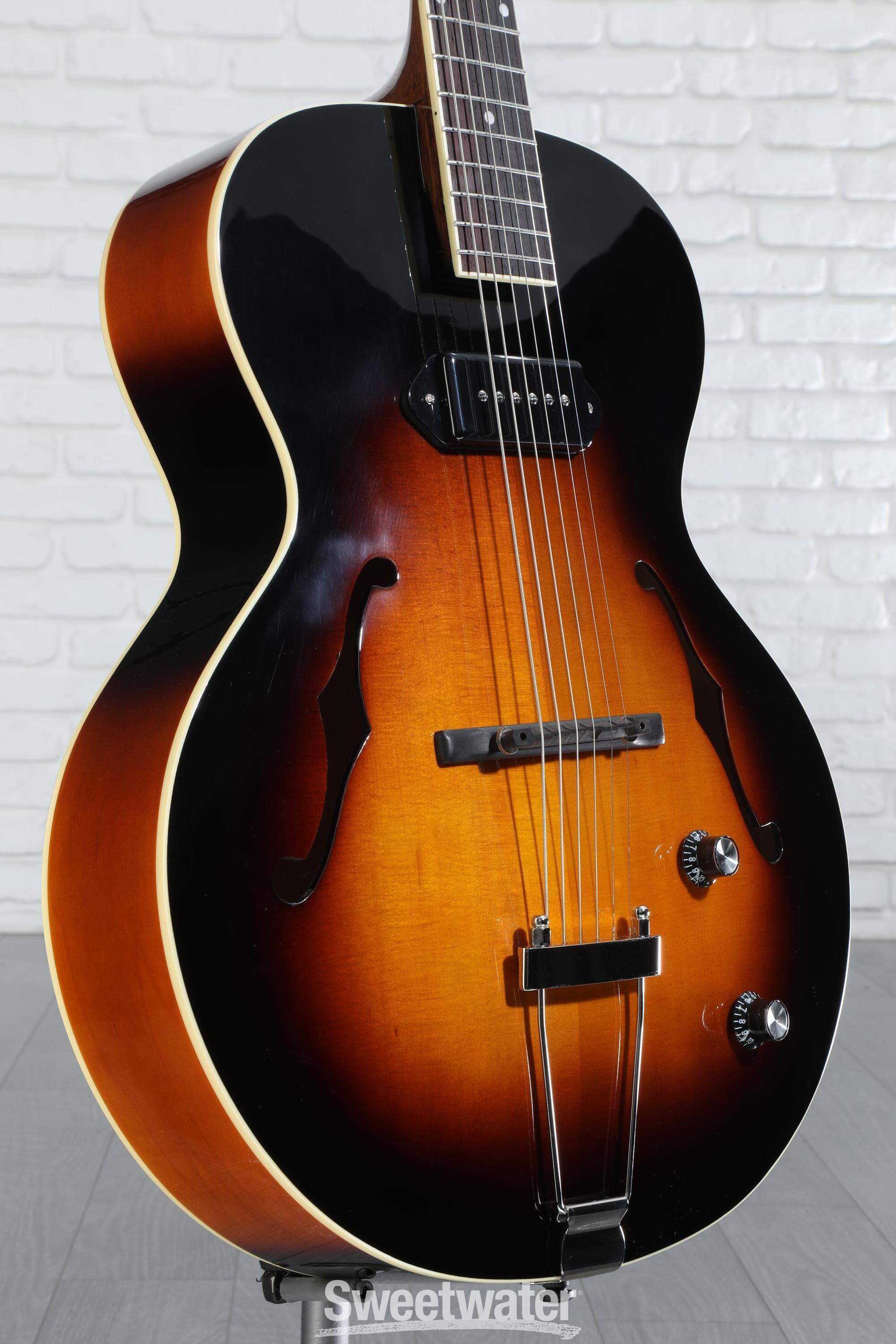 The Loar LH-309-VS Archtop Hollowbody Electric Guitar - Vintage ...