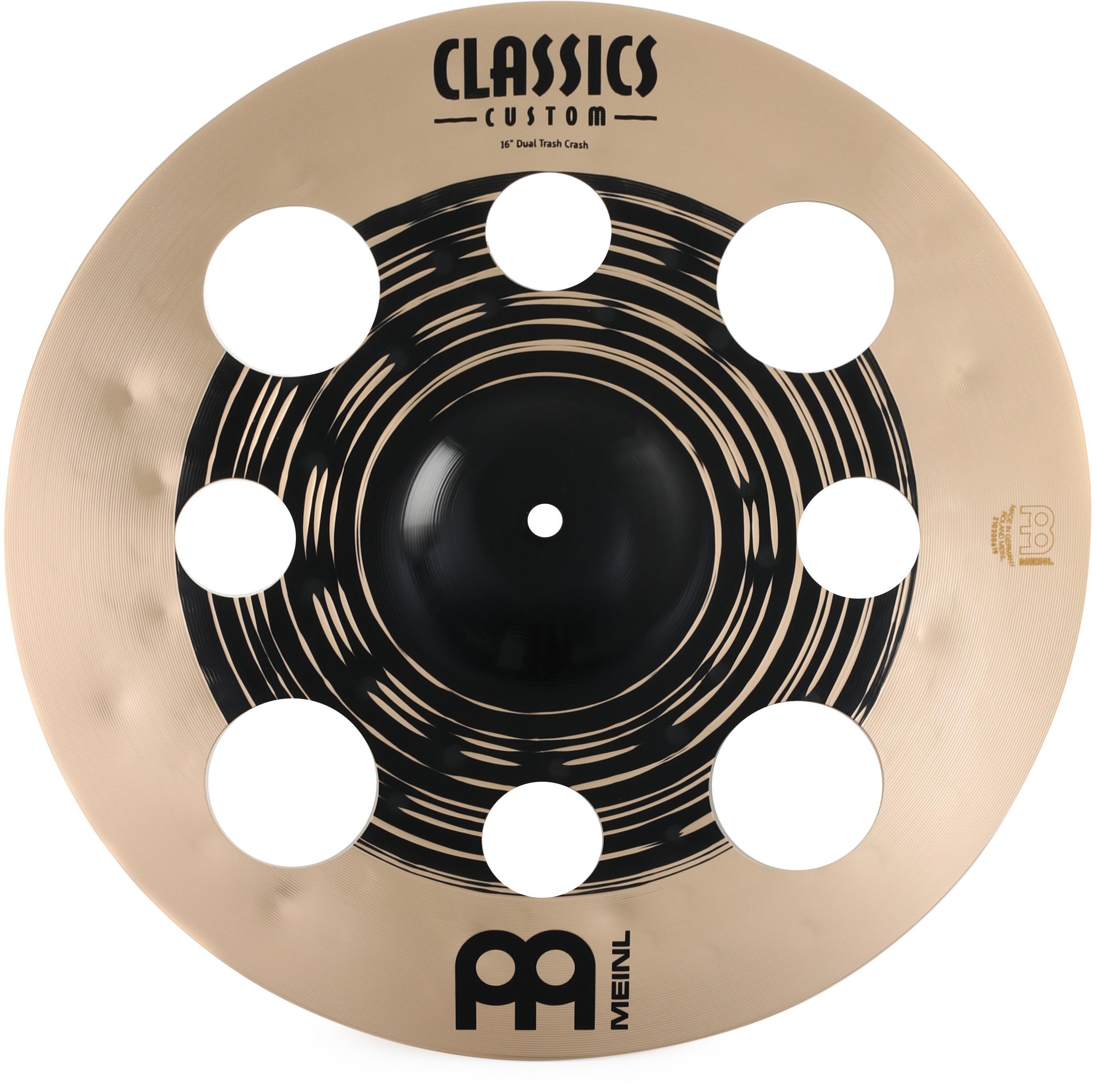 Meinl Cymbals 16 inch Classics Custom Dual Trash Crash | Sweetwater