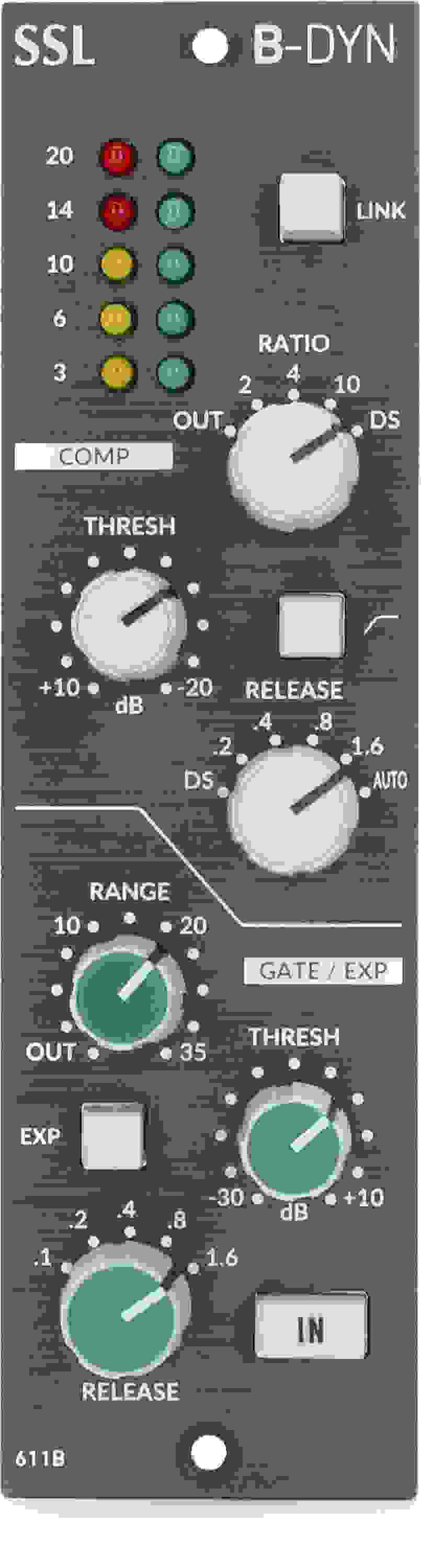 Solid State Logic B-Series Dynamics 500 Series Module | Sweetwater