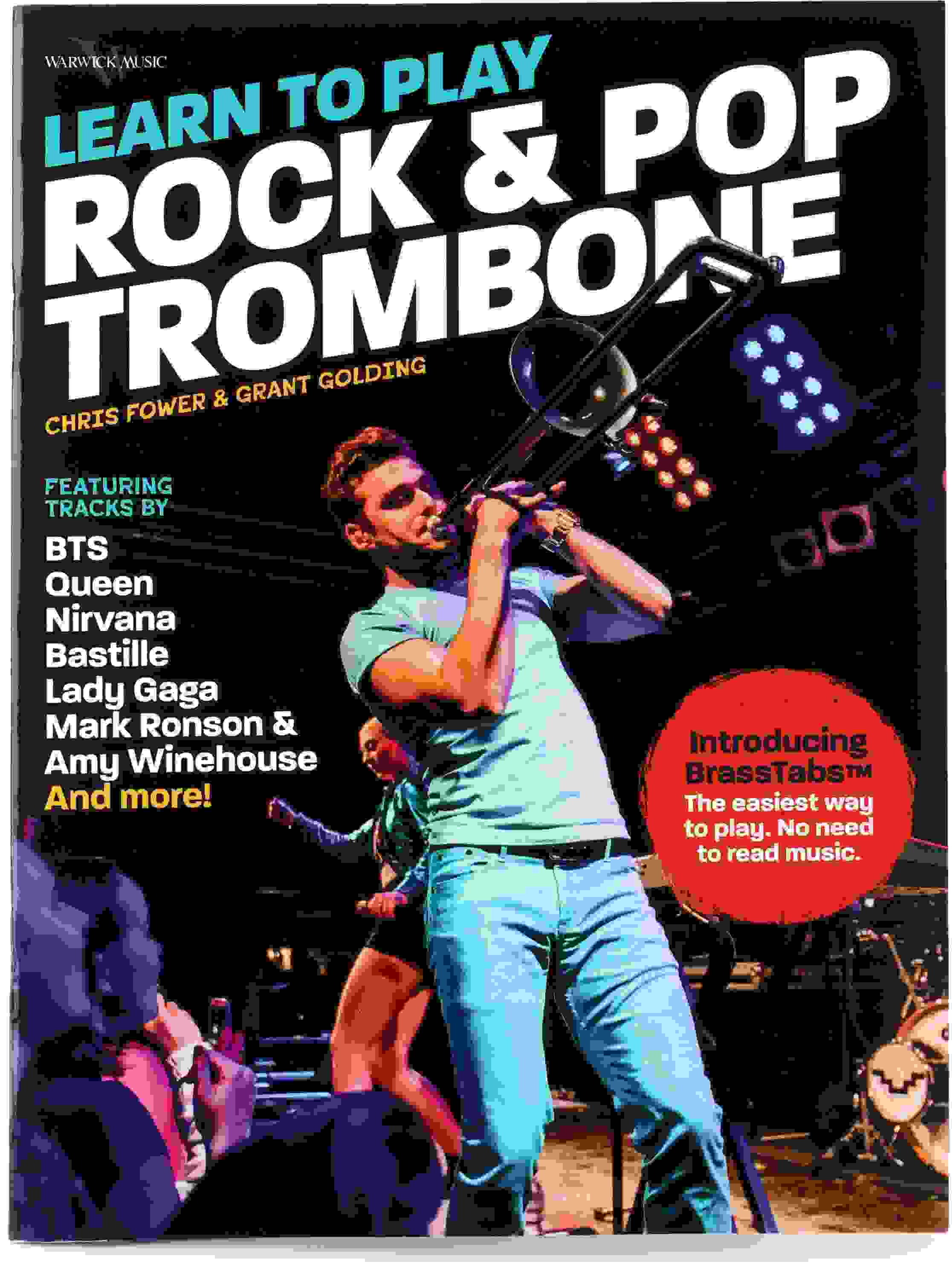 pBone Music Learn to Play Rock and Pop Method Book - Trombone | Sweetwater