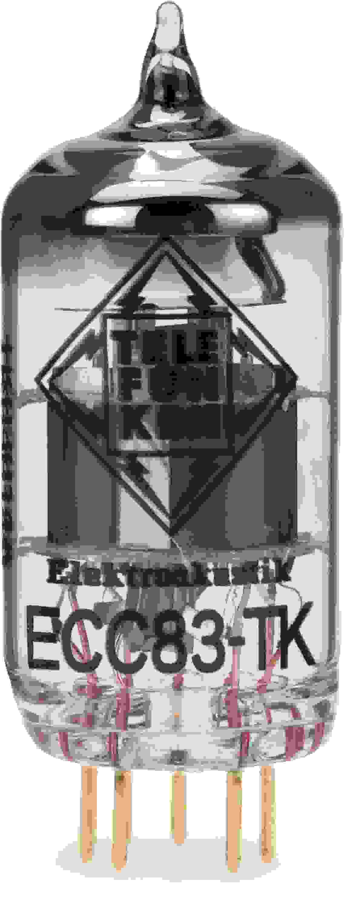 Telefunken ECC83-TK Black Diamond Series Preamp Tubes - Single, Balanced Triodes | Sweetwater