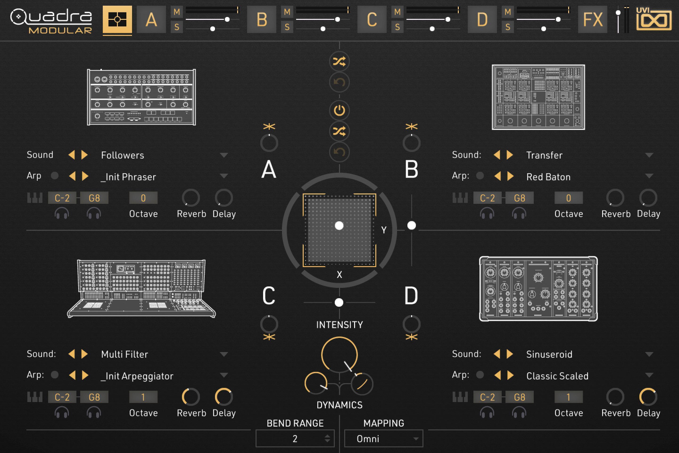 UVI Quadra Modular Multi-instrument and Sequence Designer Software ...