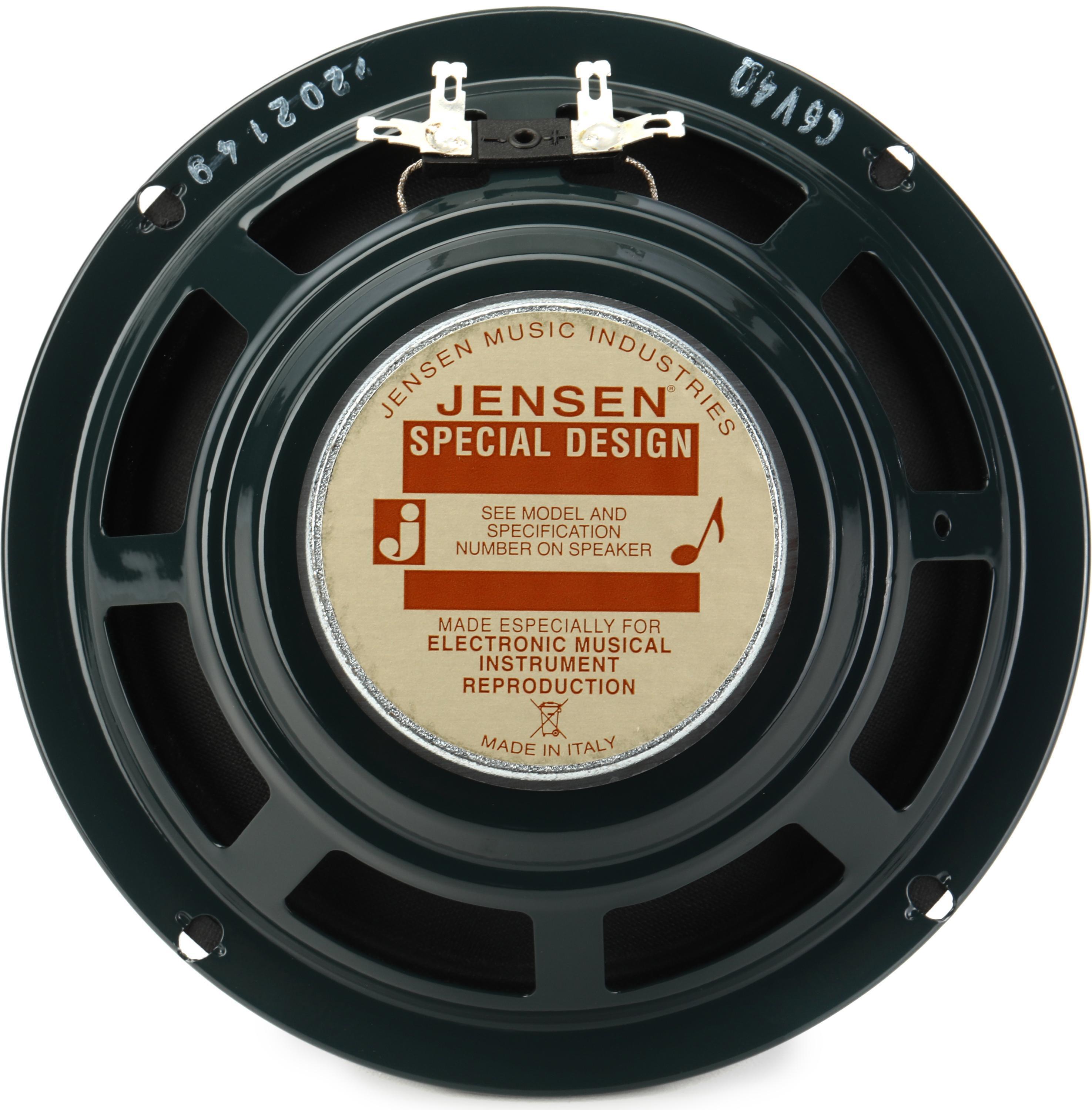 Jensen C6V 6-inch 20-watt Vintage Ceramic Guitar Amp Speaker - 4 Ohms ...