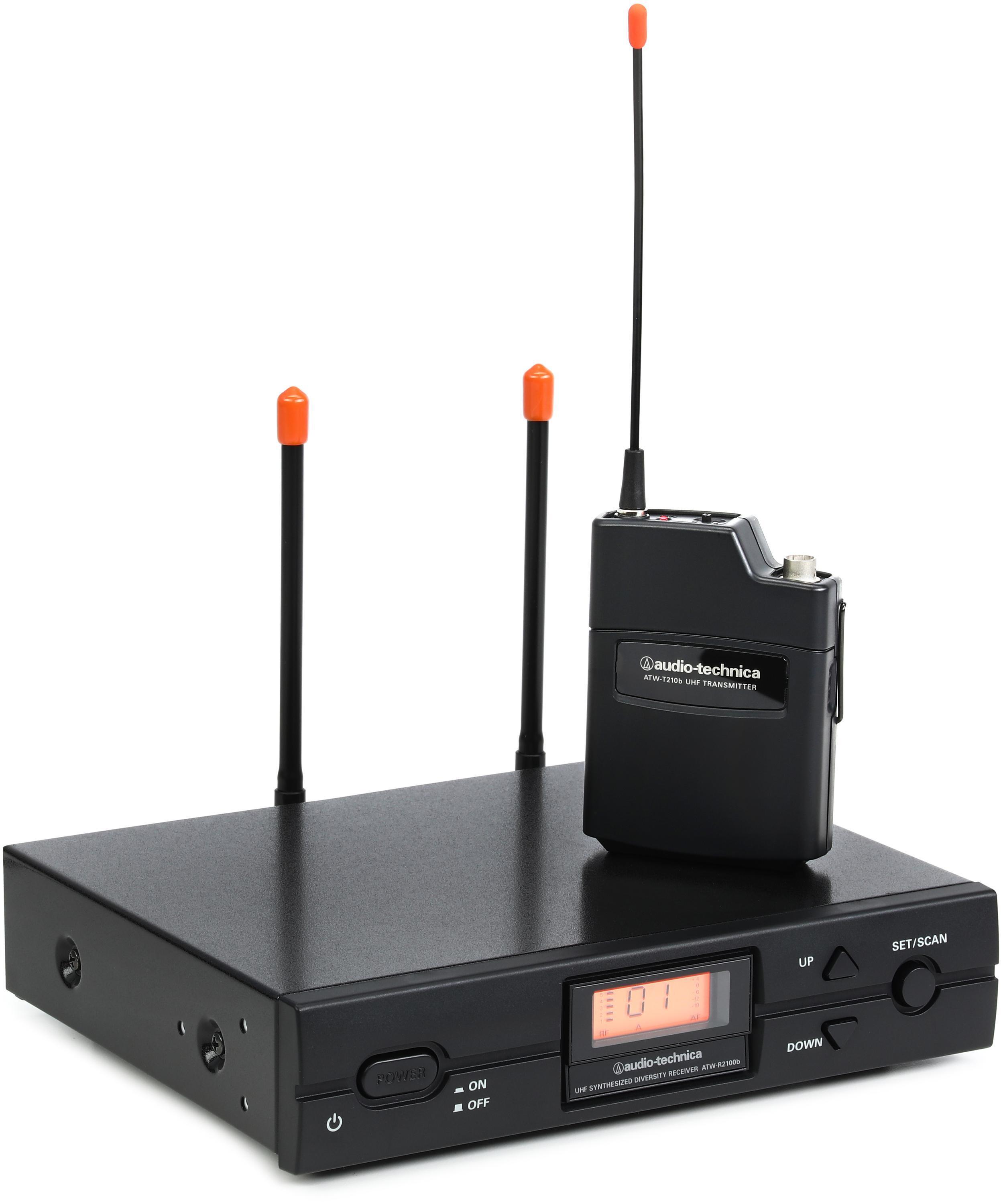 Audio-Technica ATW-2110c Wireless Bodypack System - I Band | Sweetwater