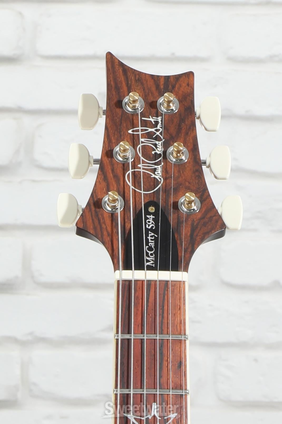 PRS Wood Library McCarty 594 10-Top Electric Guitar - Charcoal Cherry ...