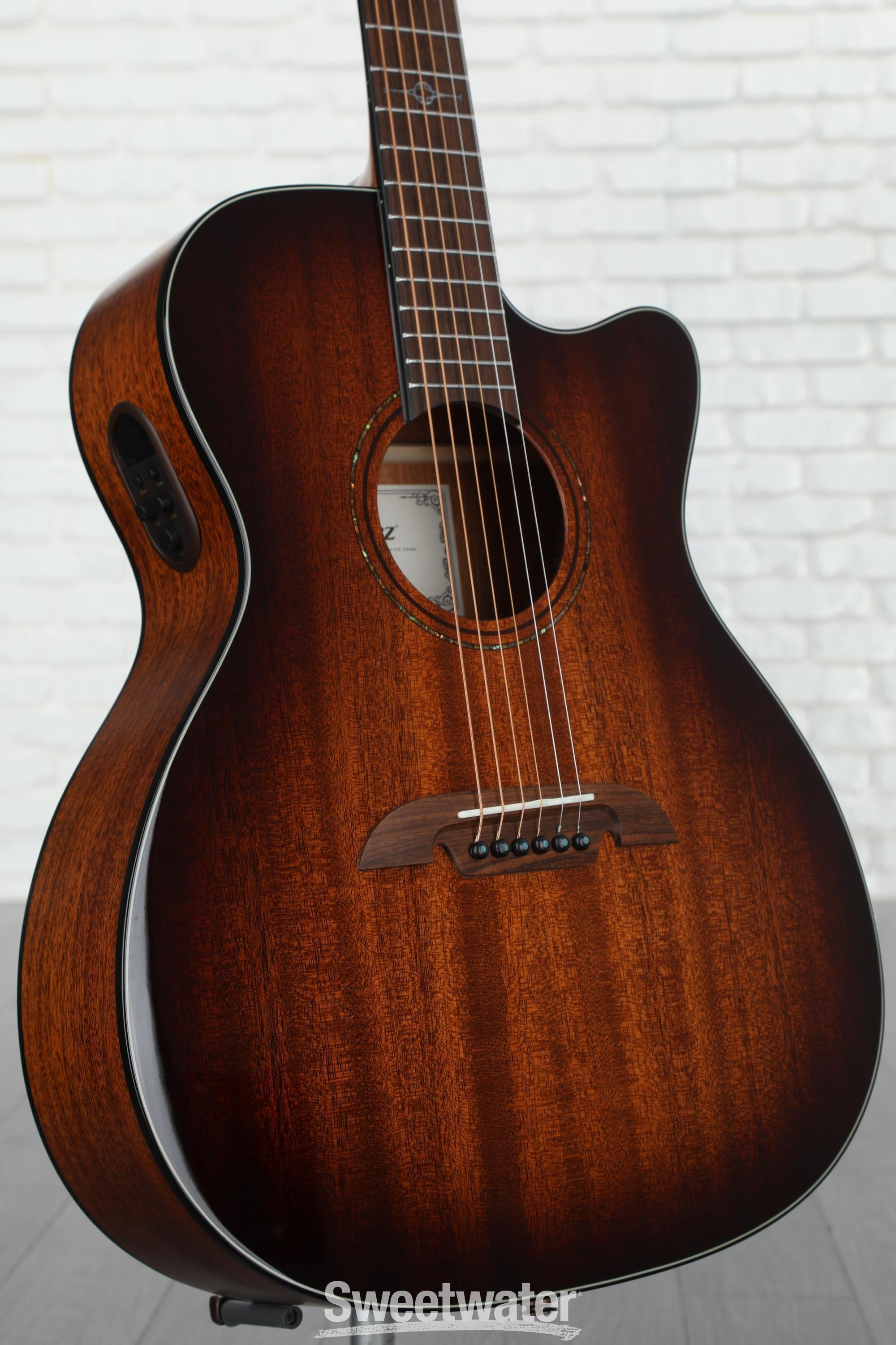 Alvarez AF66CE Arist Series Acoustic-electric Guitar - Shadowburst ...