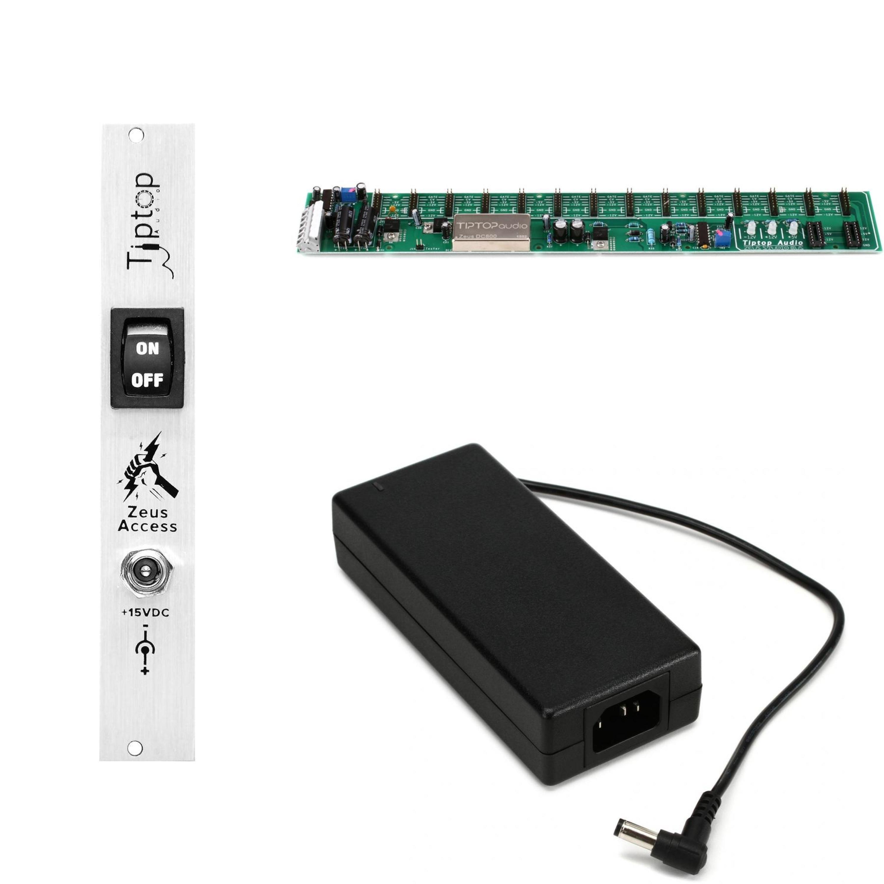 Tiptop Audio Powered Bus Board Configuration for DIY Cases | Sweetwater