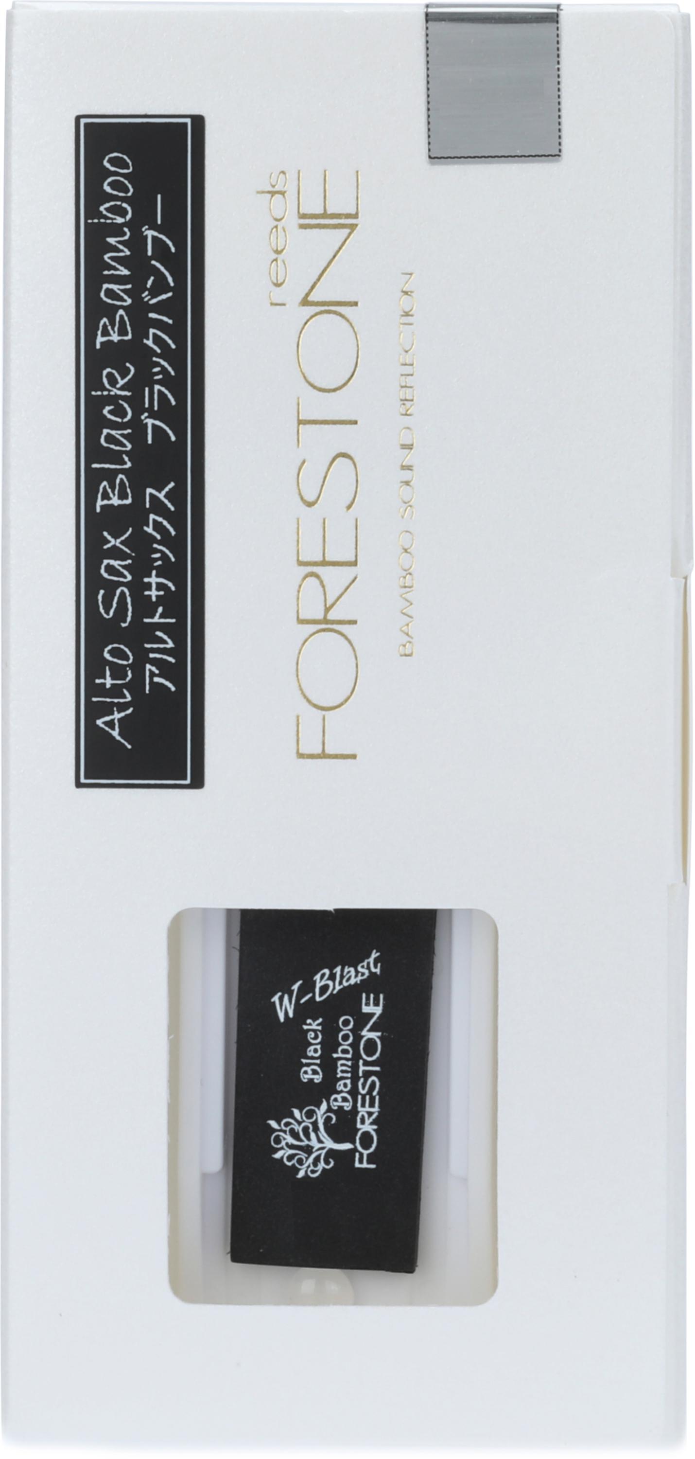 Forestone Japan FBWAS Black Bamboo W-Blast Alto Saxophone Reed - Soft | Sweetwater
