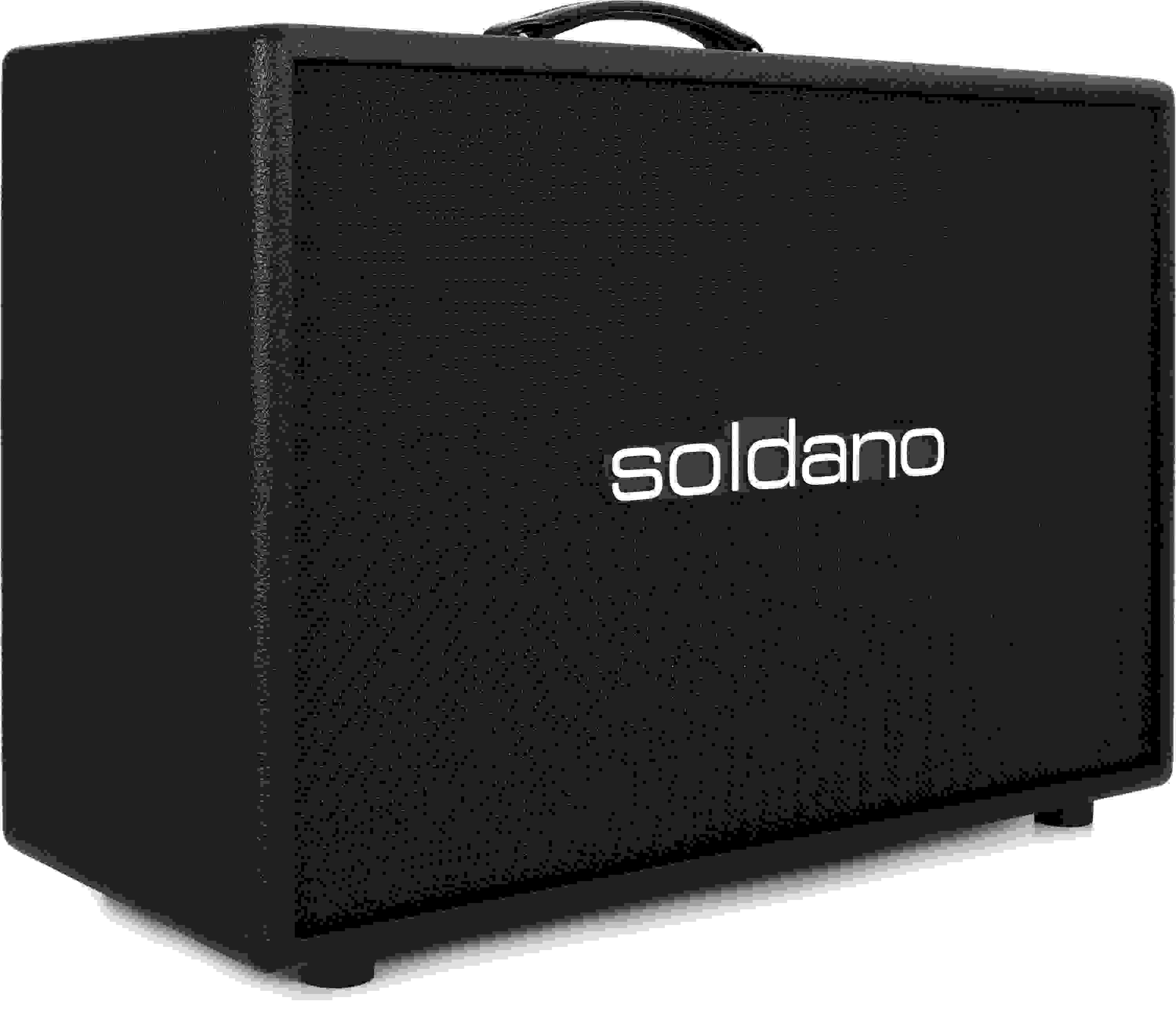 Soldano 212 Horizontal Cabinet 2x12-inch Extension Cabinet - Black ...