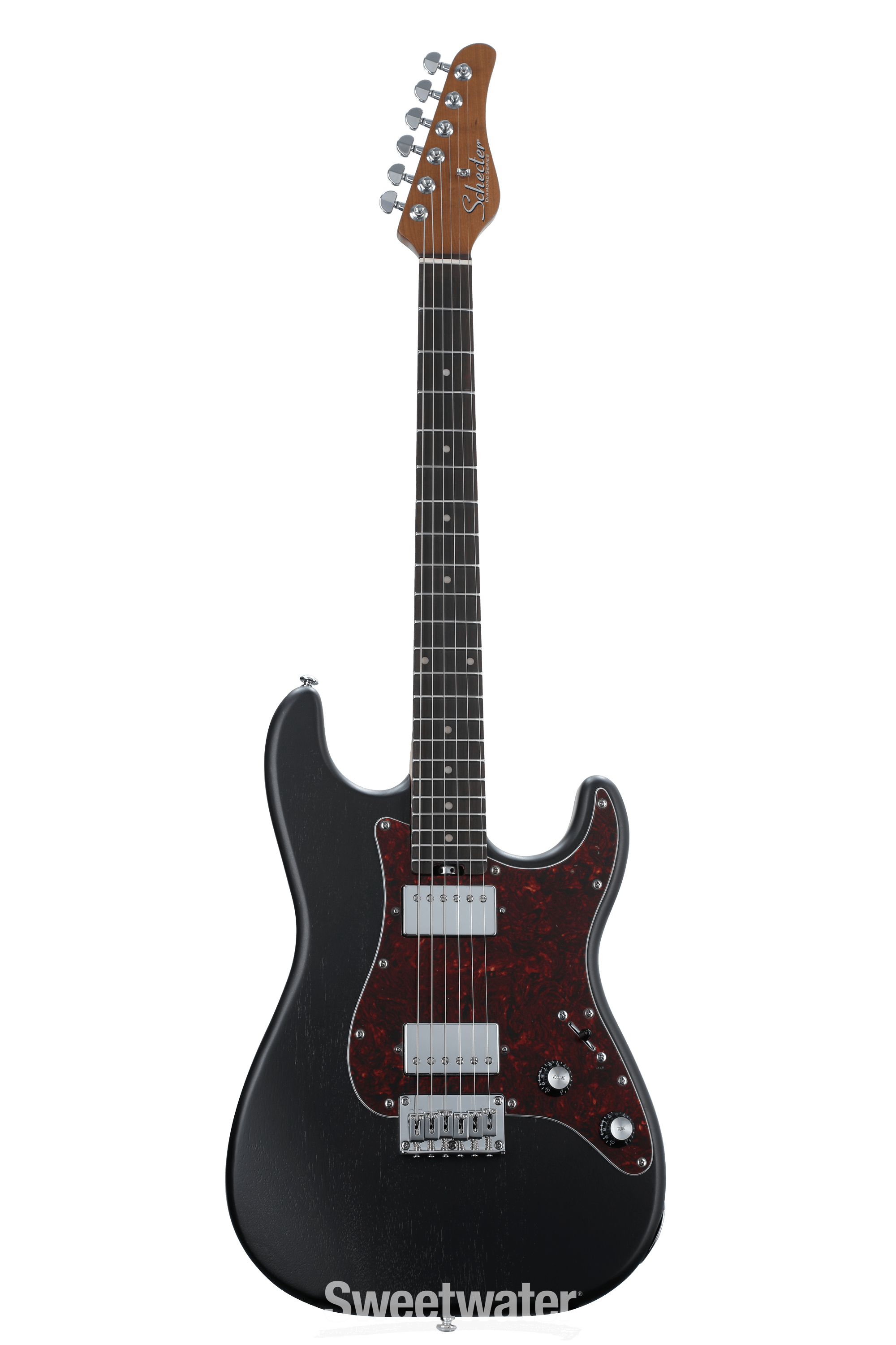 Schecter Jack Fowler Traditional HT Electric Guitar - Black Pearl ...