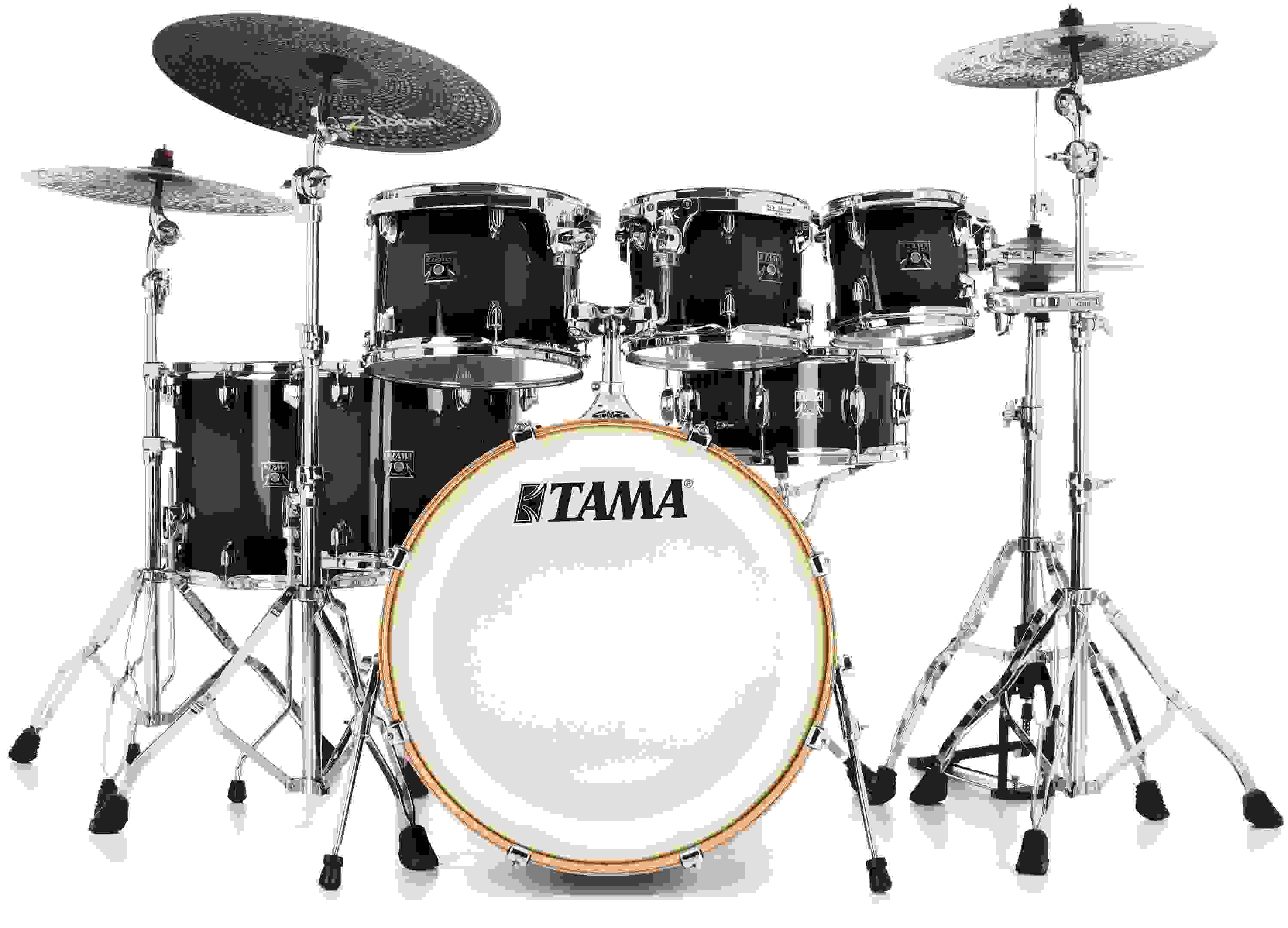 Tama Superstar Classic CL72S 7-piece Shell Pack with Snare Drum - Dark ...