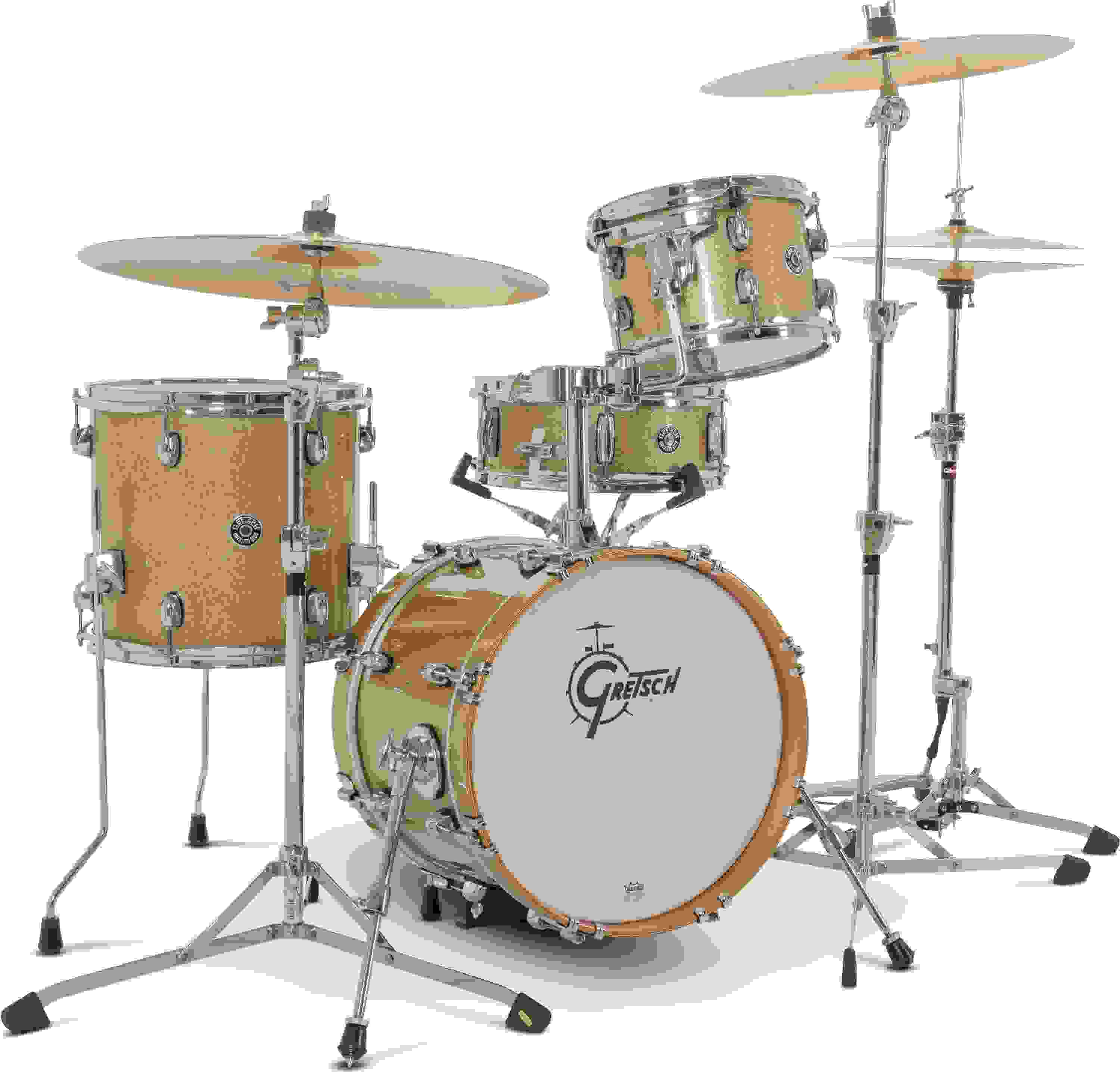 Gretsch Drums Catalina Club Micro 4-piece Shell Pack - Sahara Sparkle ...