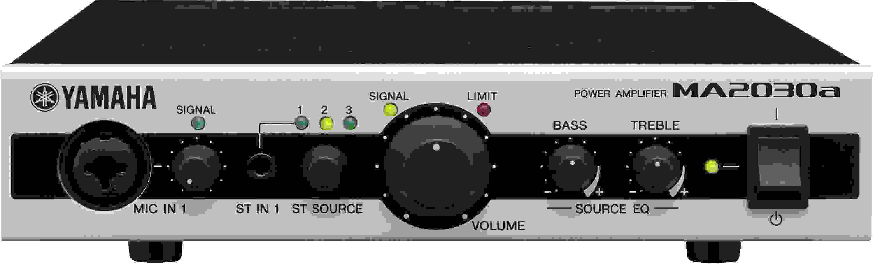 Yamaha MA2030a Lo-Z/Hi-Z Switchable 30W/60W Commercial Power Amplifier ...
